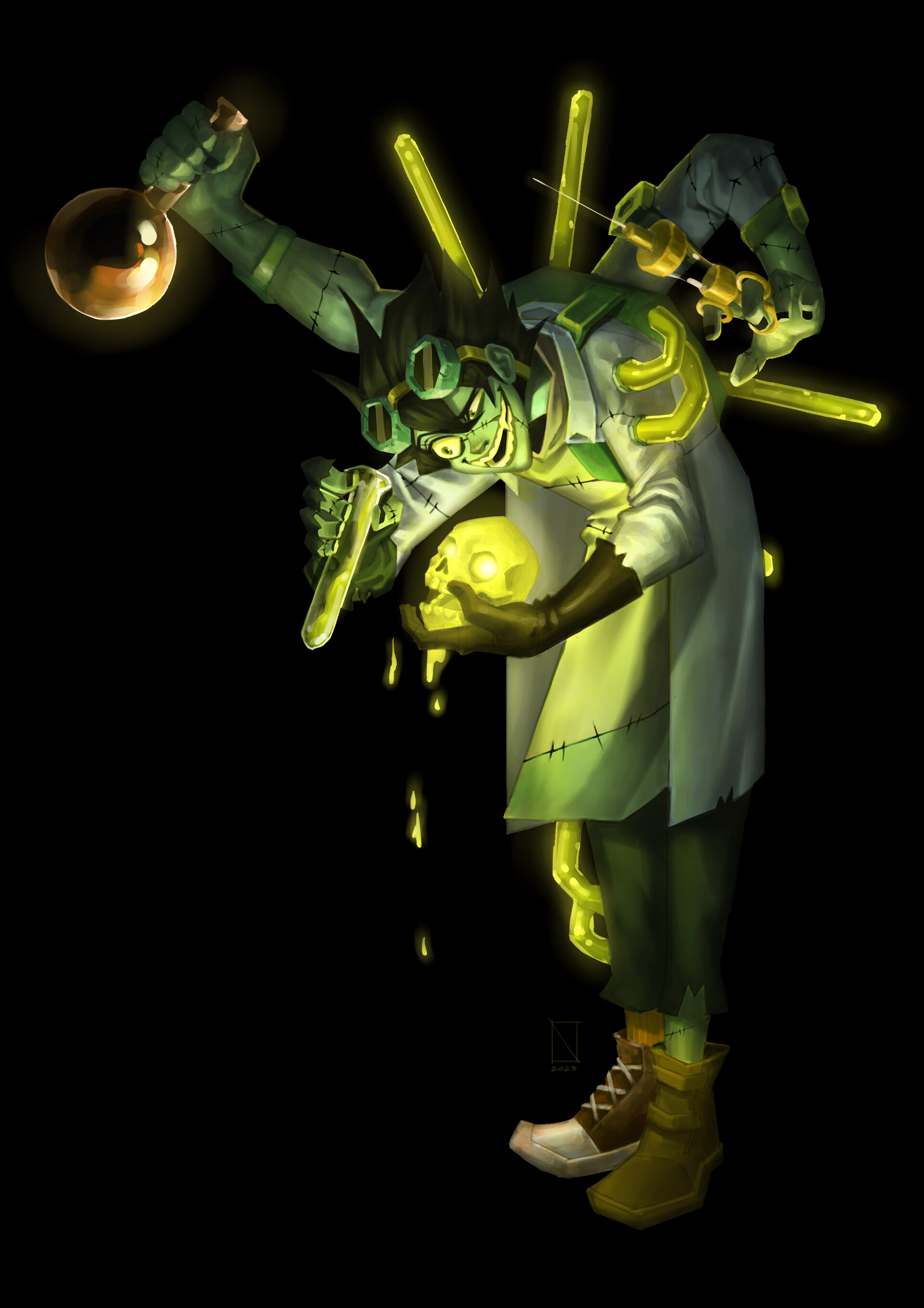 ArtStation - The Mad Scientist