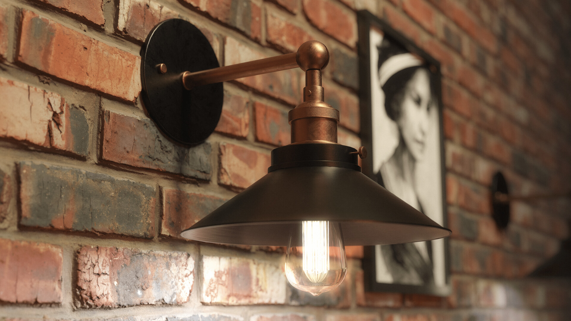 ArtStation - Loft Cone Lamp (2020)