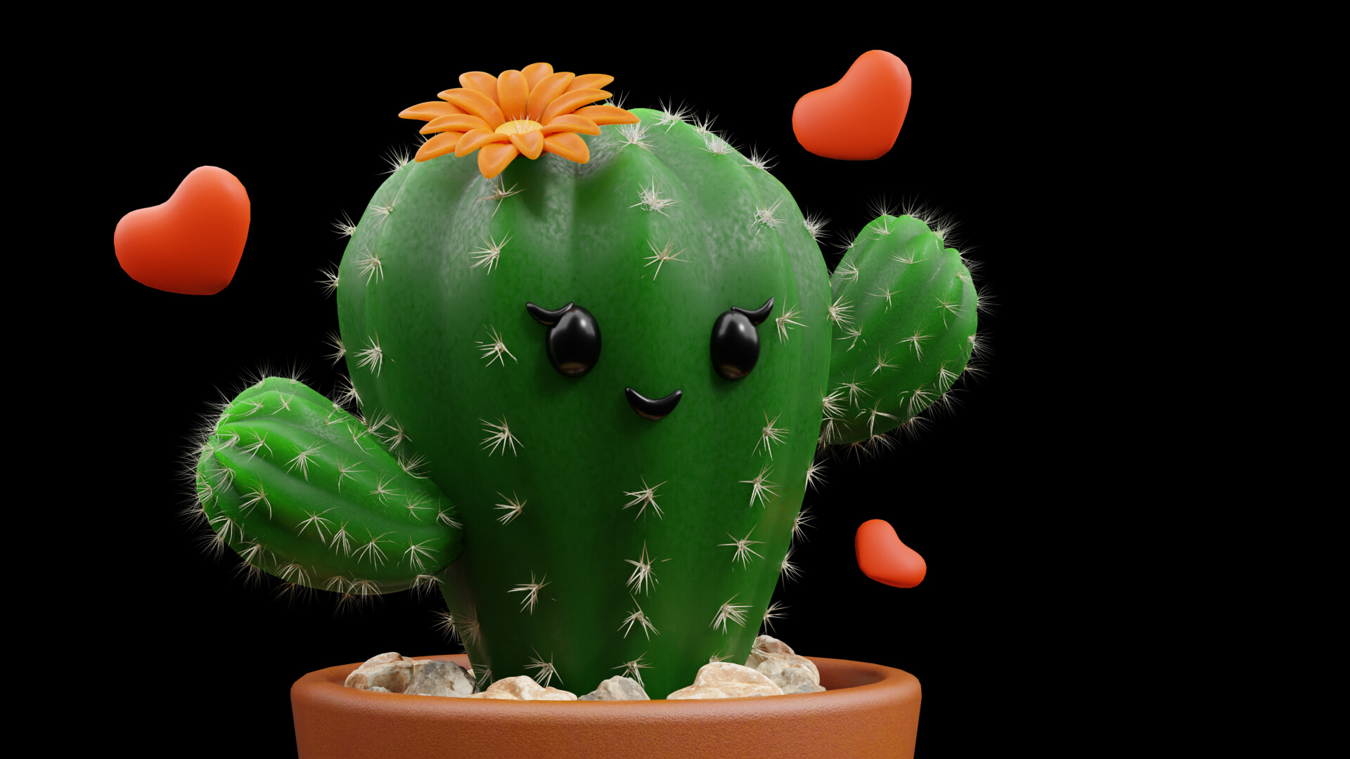 ArtStation - 3D cactus