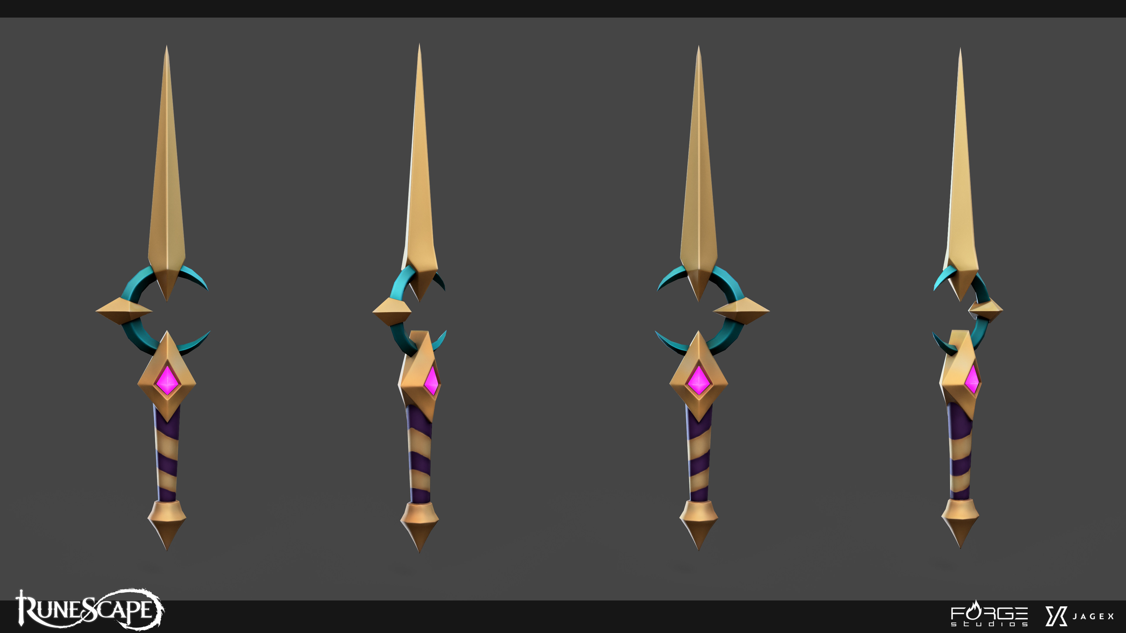 FORGE STUDIOS - Runescape - Zarosian Weapons