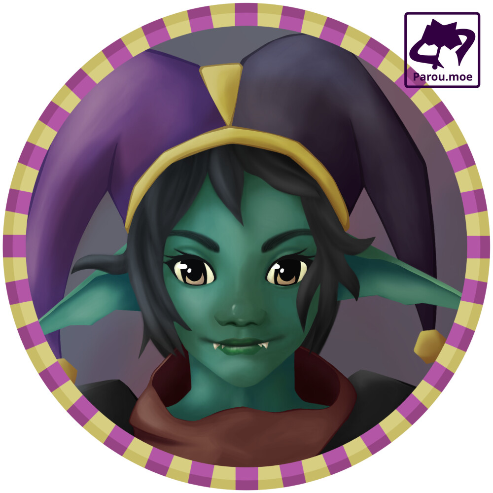 ArtStation - Goblin Bard - Dungeons and Dragons Token