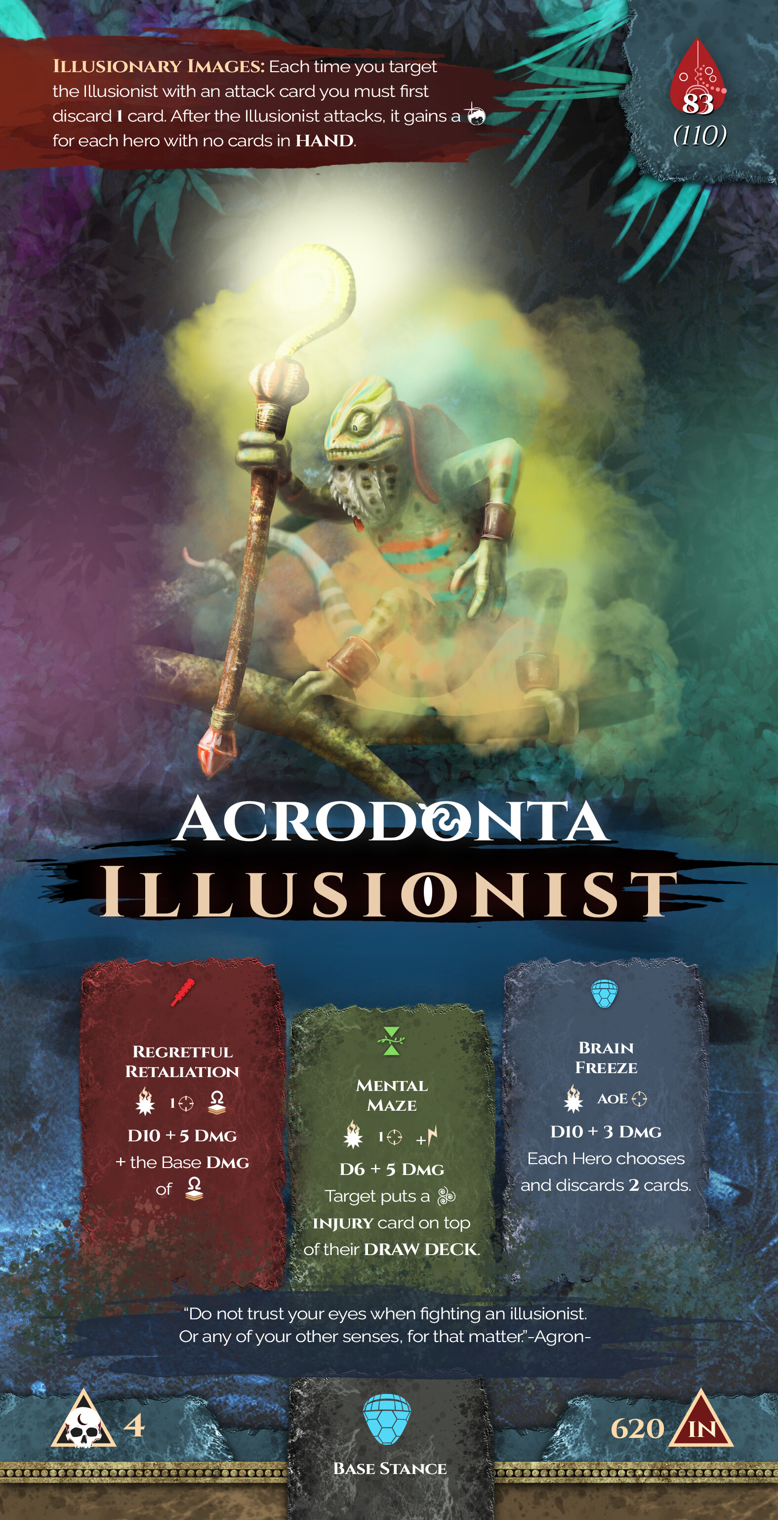 Luis R. Blanco - Acrodonta Illusionist - Veil of Ruin