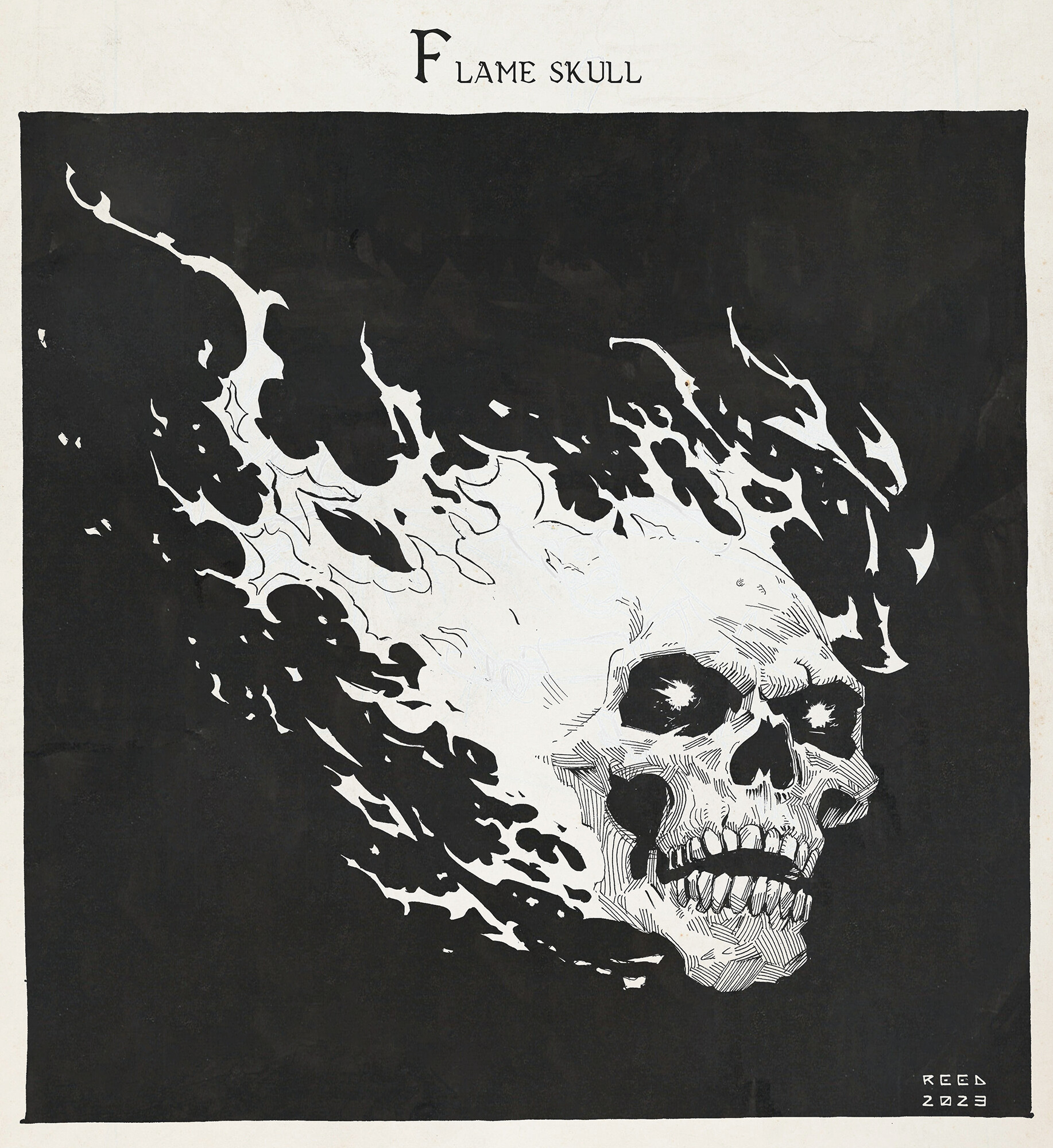 Reed Miller - Inktober 2023 Part 2