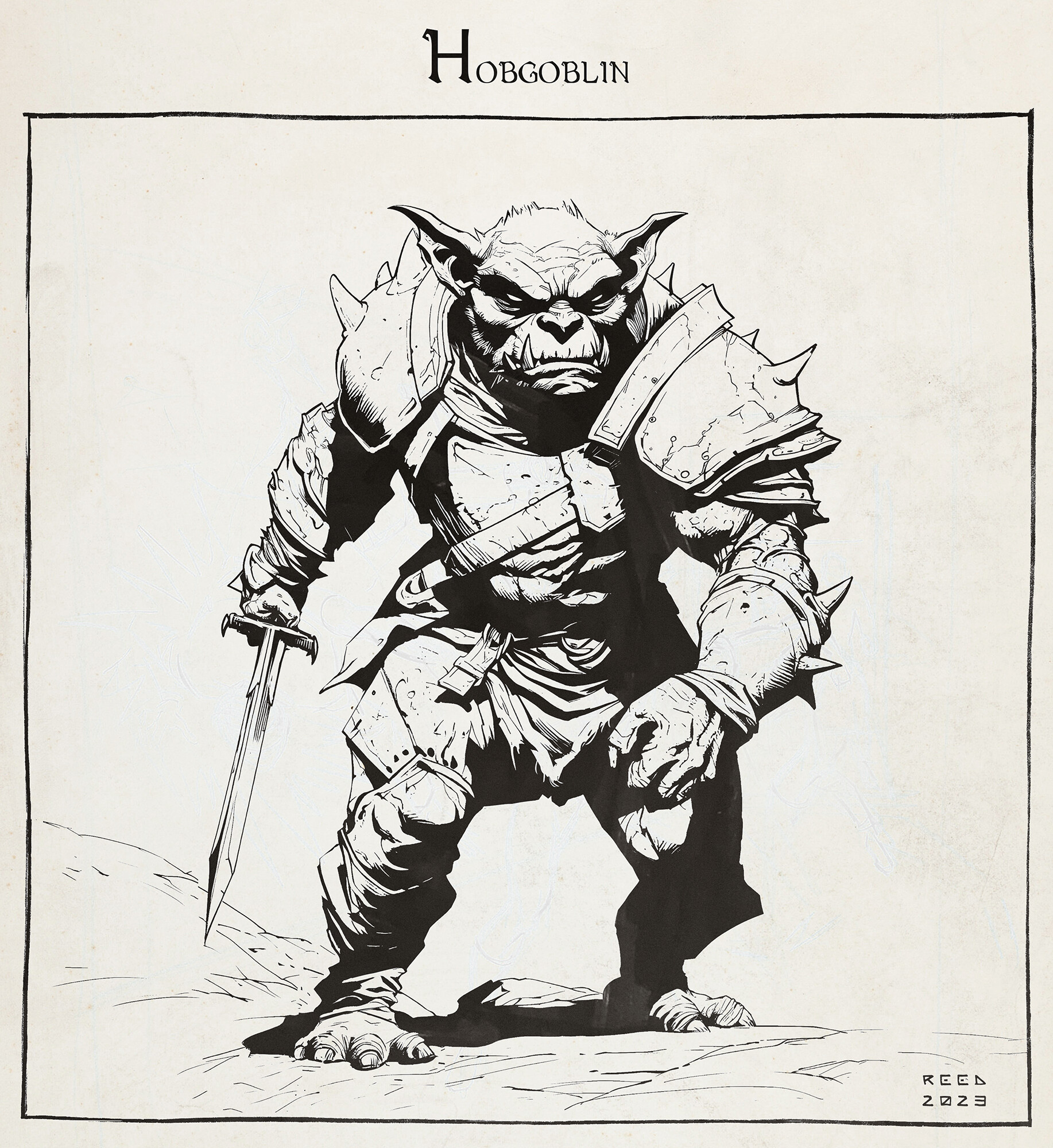 Reed Miller - Inktober 2023 Part 2