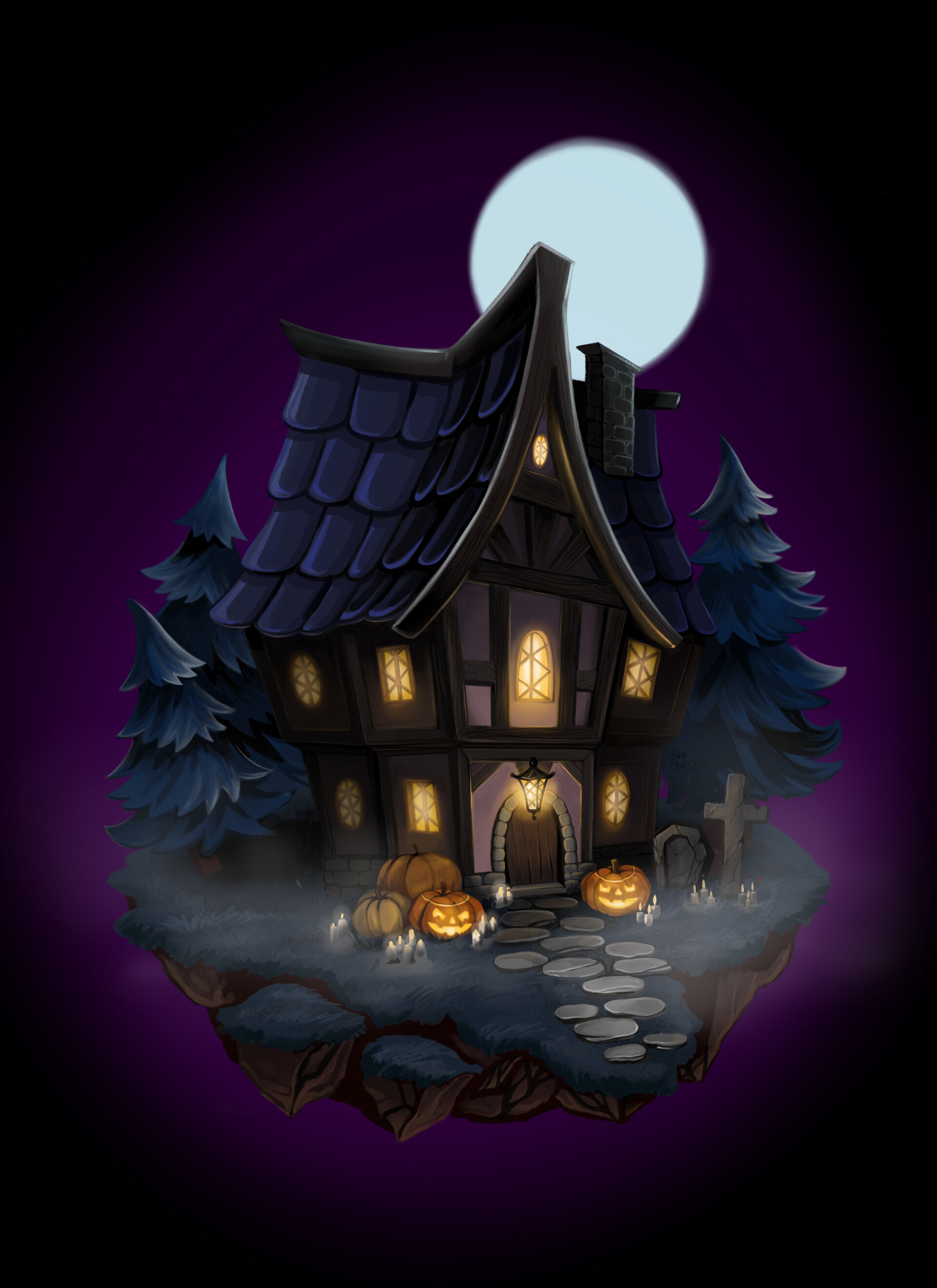 ArtStation - Spooky House