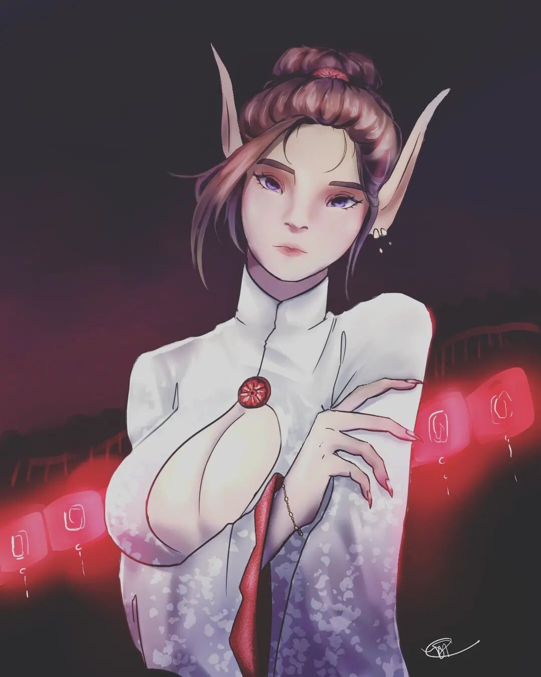 ArtStation - Elfa Noturna