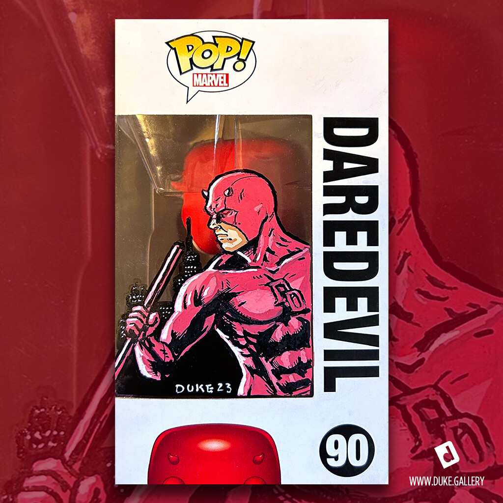 David Duke - DareDevil Elektra Sketch Card