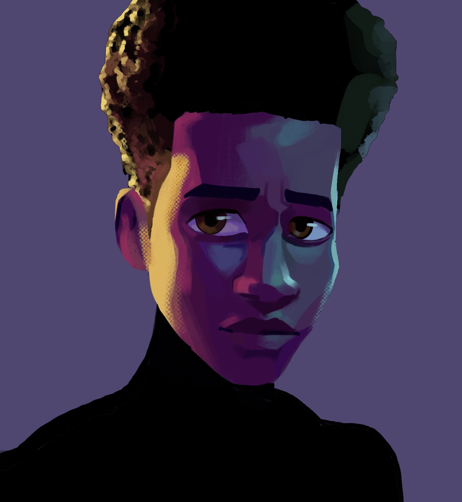 ArtStation - Spiderverse-Style Study