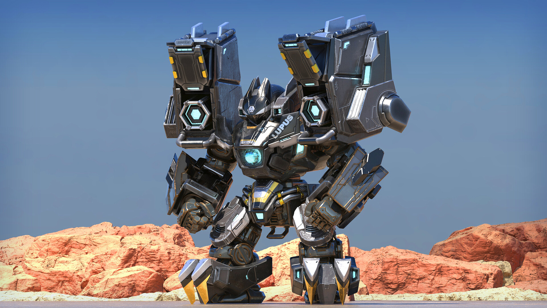 ArtStation - RMW_lupus armor Ver2