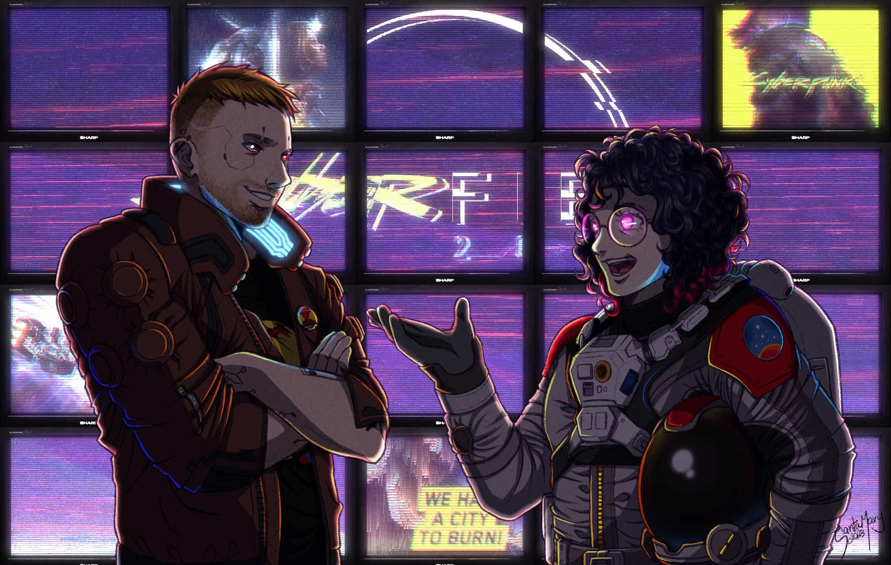 ArtStation - CyberField 2077