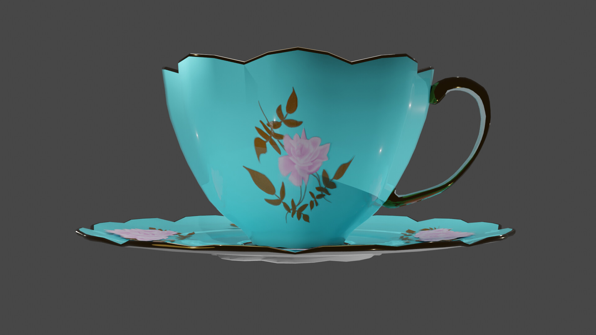 Despacita21 - Vintage Teacup Set