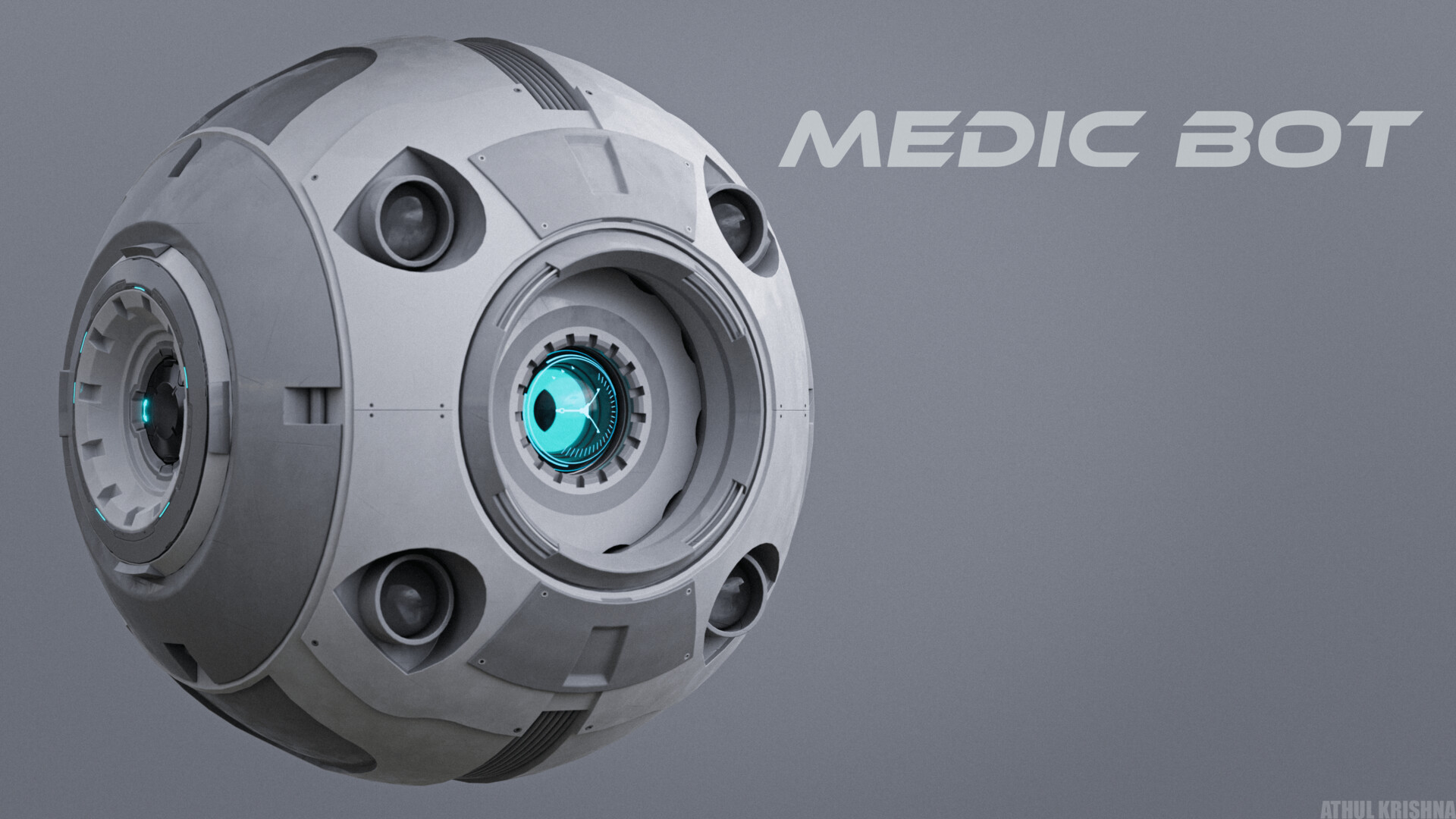ArtStation - MEDIC BOT