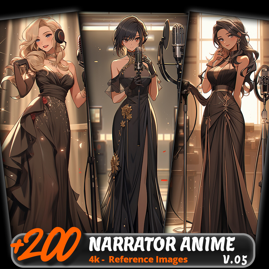 ArtStation - NARRATOR ANIME VOL. 05/ 4K/ Reference Image