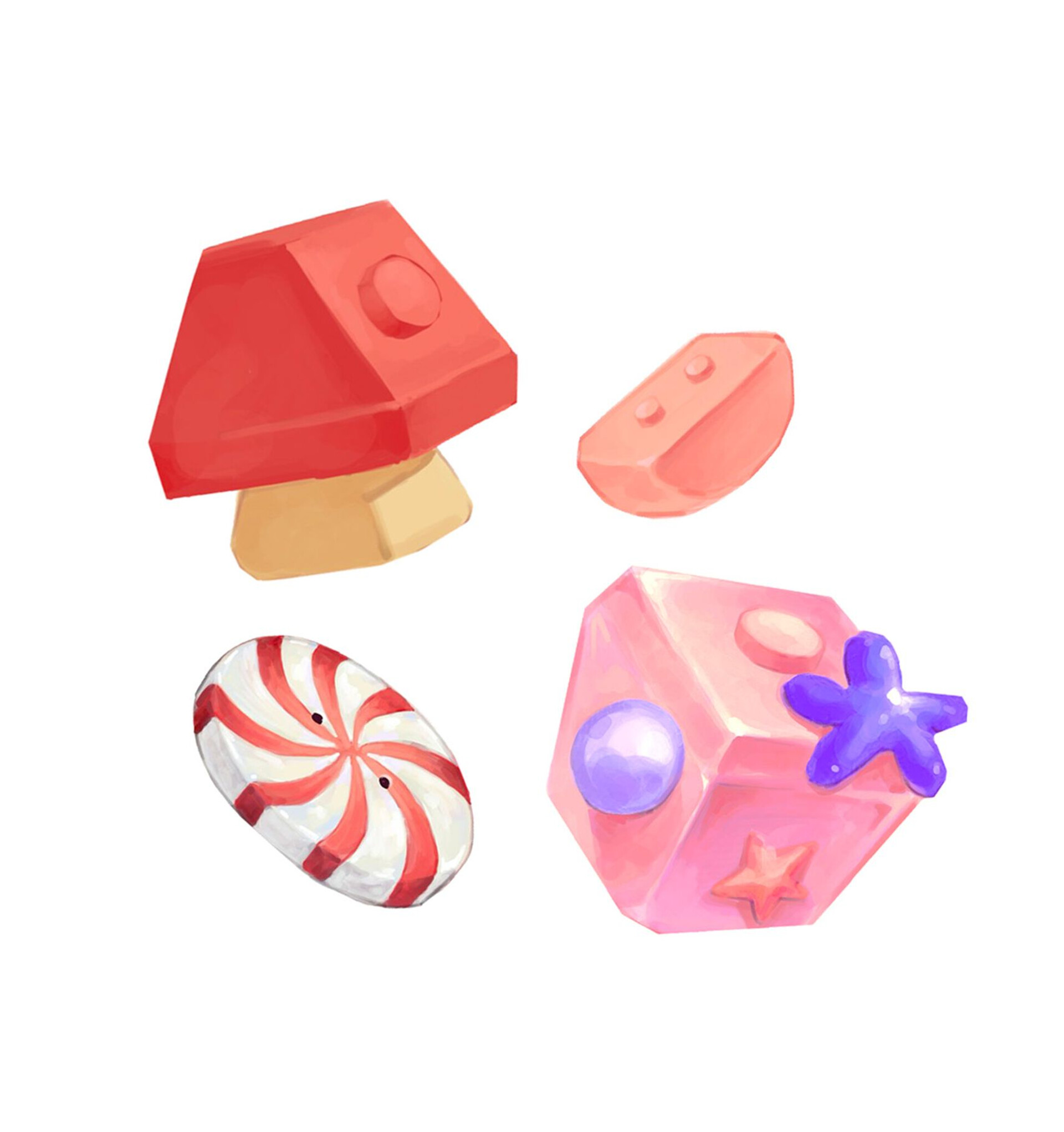 ArtStation - Toy style block objects