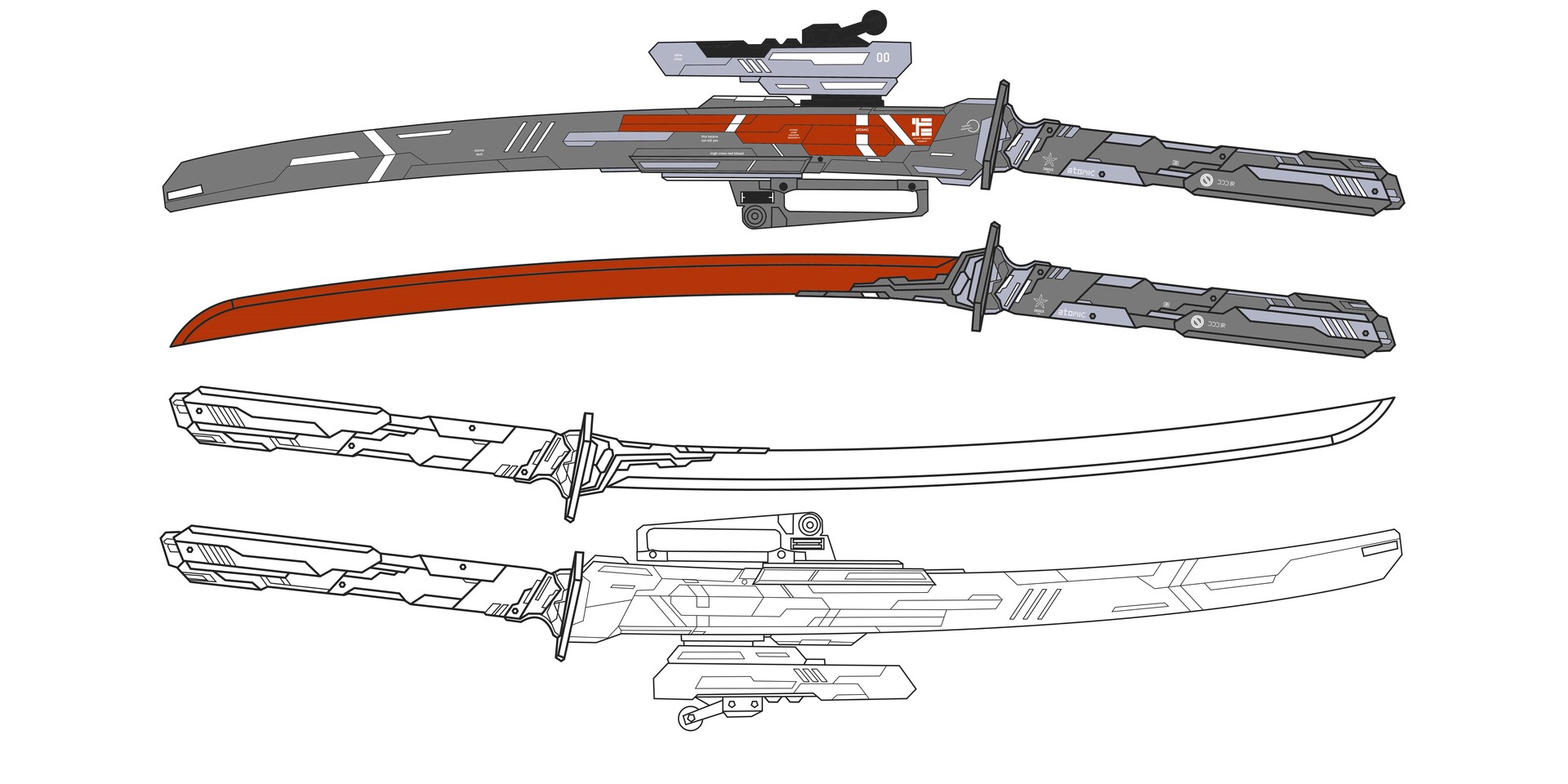 ArtStation - Night Crow - Red Moon Shadow