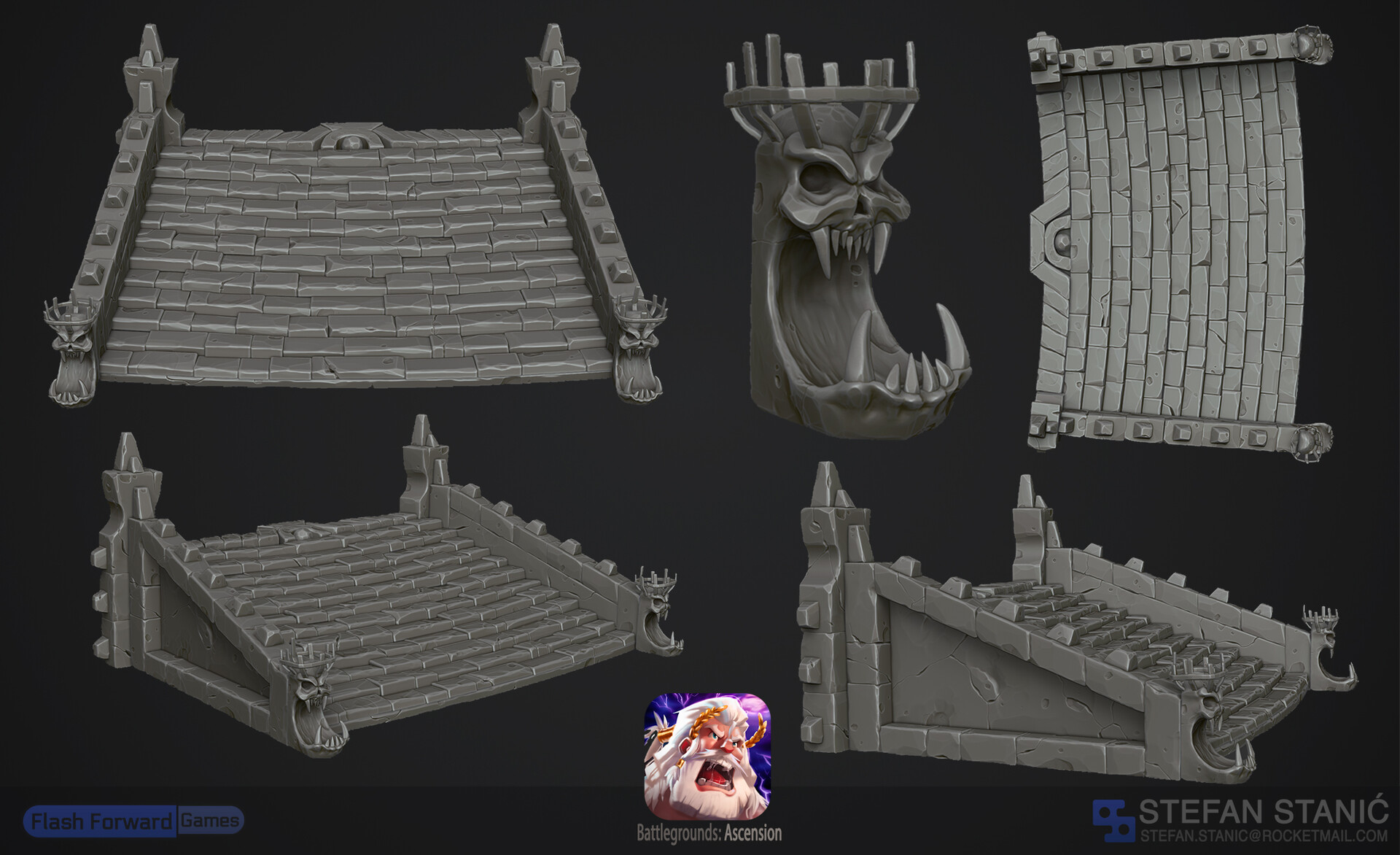 Stefan Stanic - Work I did for "Battlegrounds: Ascension"