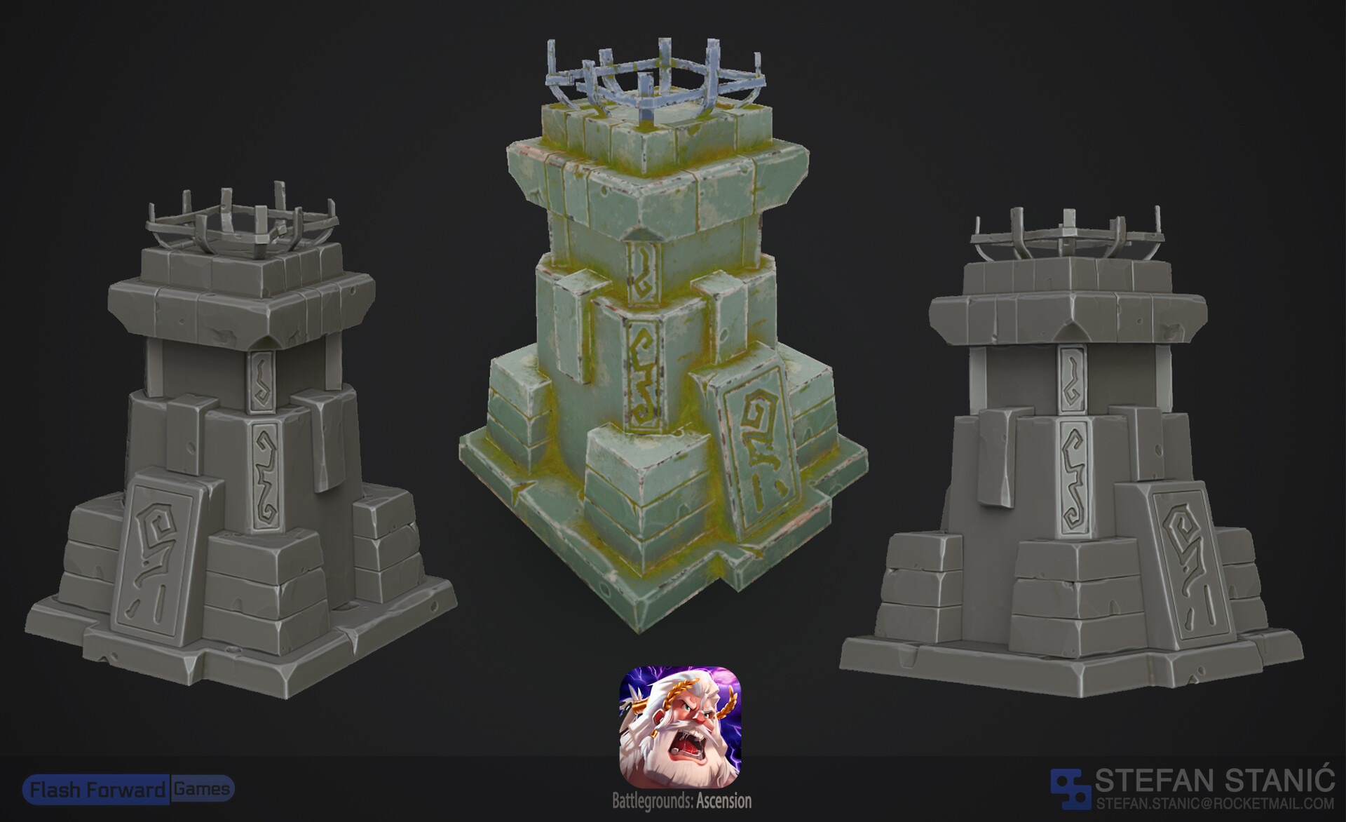 Stefan Stanic - Work I did for "Battlegrounds: Ascension"