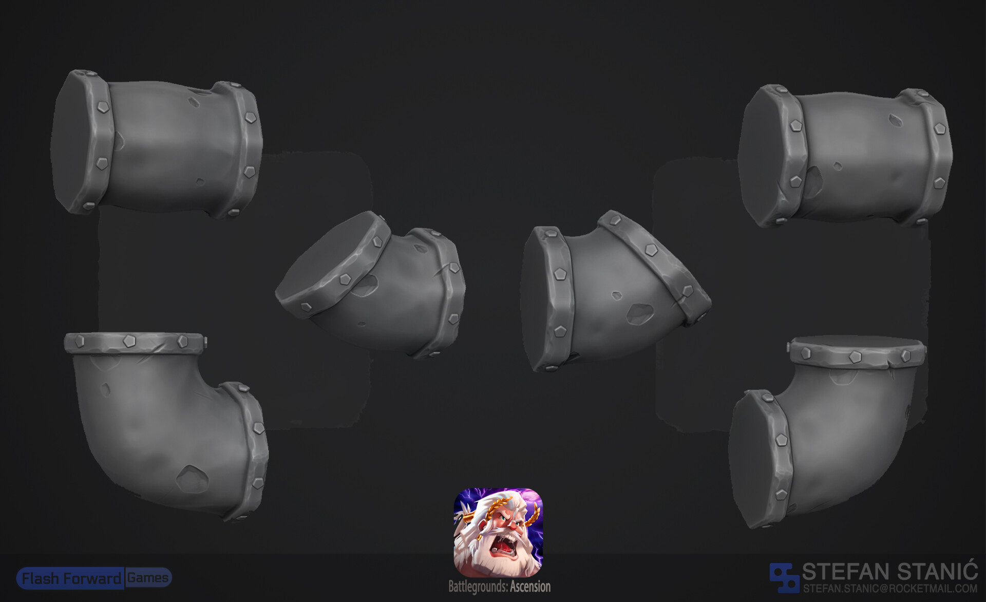 Stefan Stanic - Work I did for "Battlegrounds: Ascension"