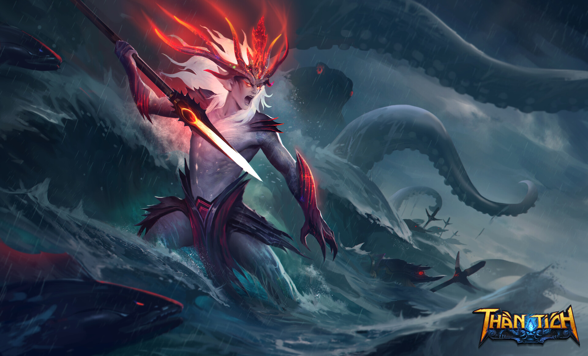 ArtStation - Tuy Tinh - Art card game Than Tich