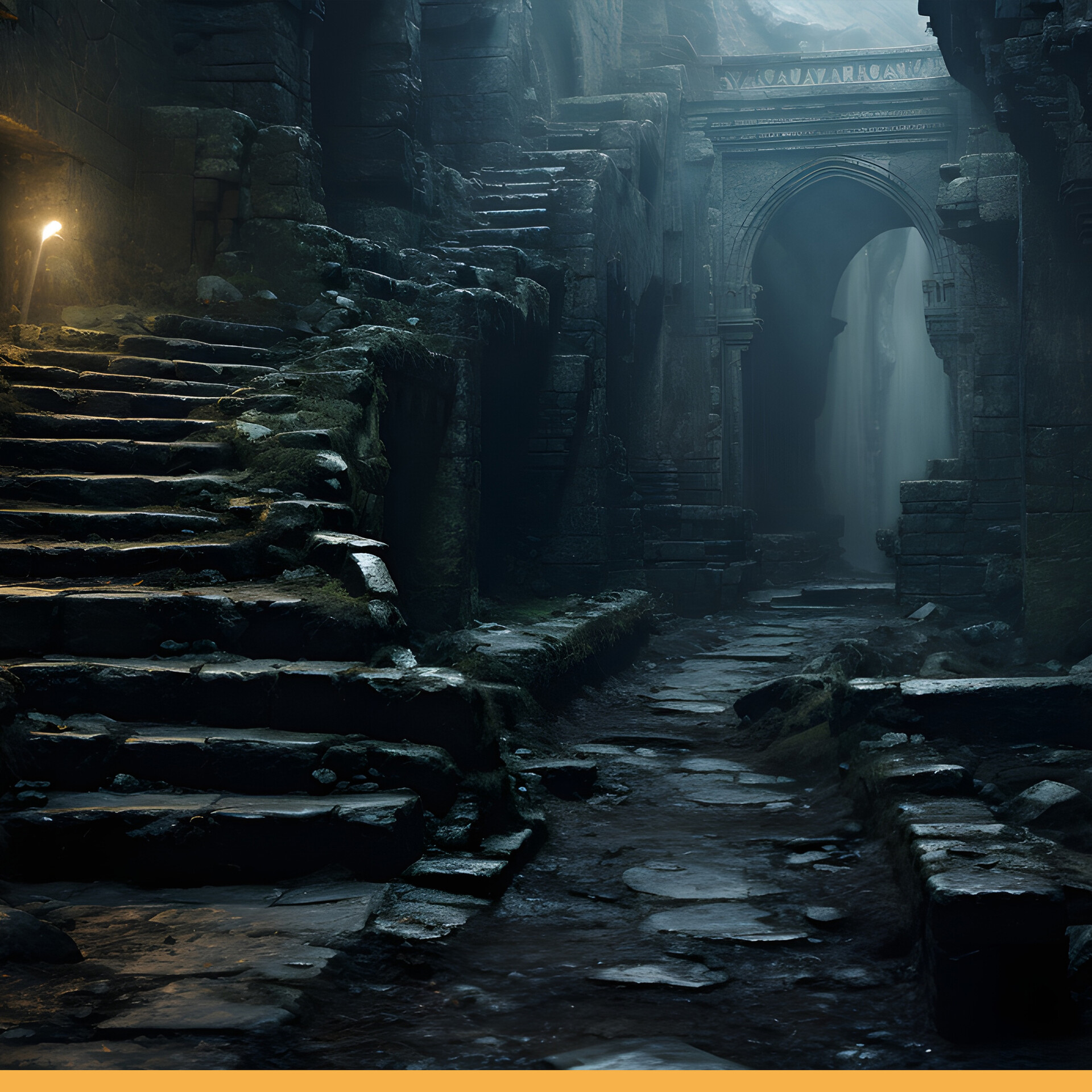 ArtStation - 303 Ancient Dark Interior