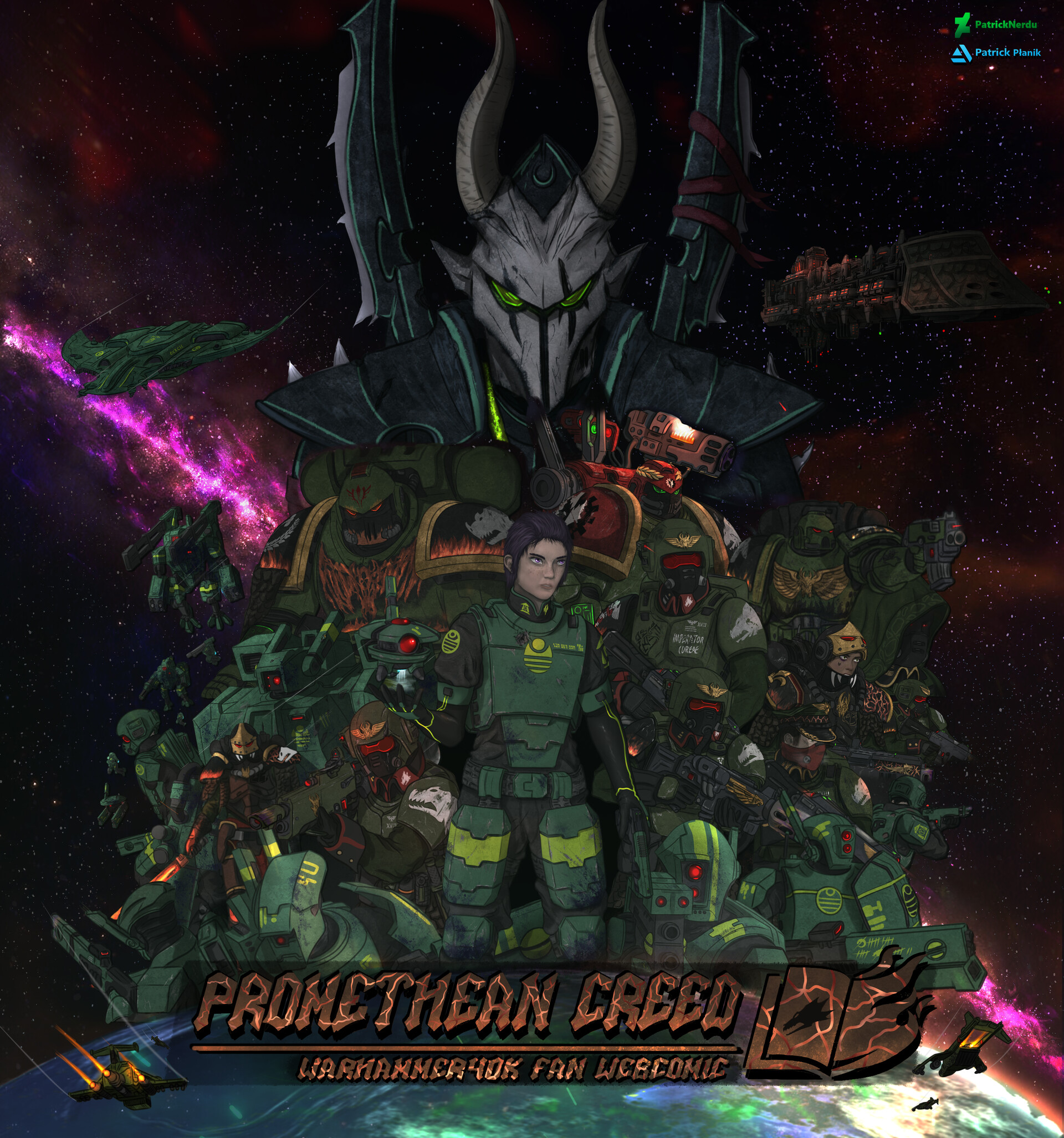 ArtStation - Promethean Creed Cover Page