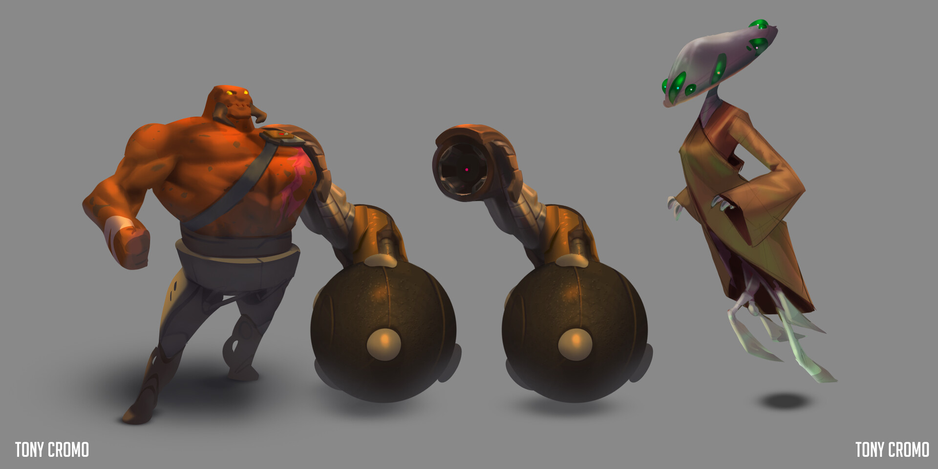 Tony Cromo - Kevin 11 The arena champion - Ben 10