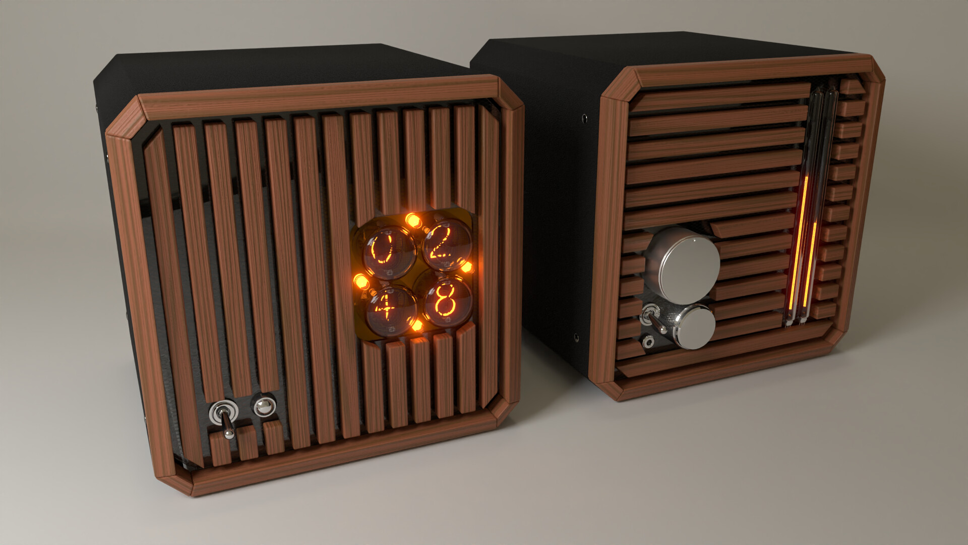 ArtStation - Nixie Clock and Amplifier