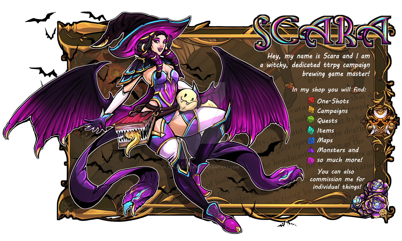 ArtStation - [COM] DM - Welcome ID Card