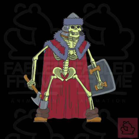 Fabled Frame - Warrior Skeleton Enemy Sprites