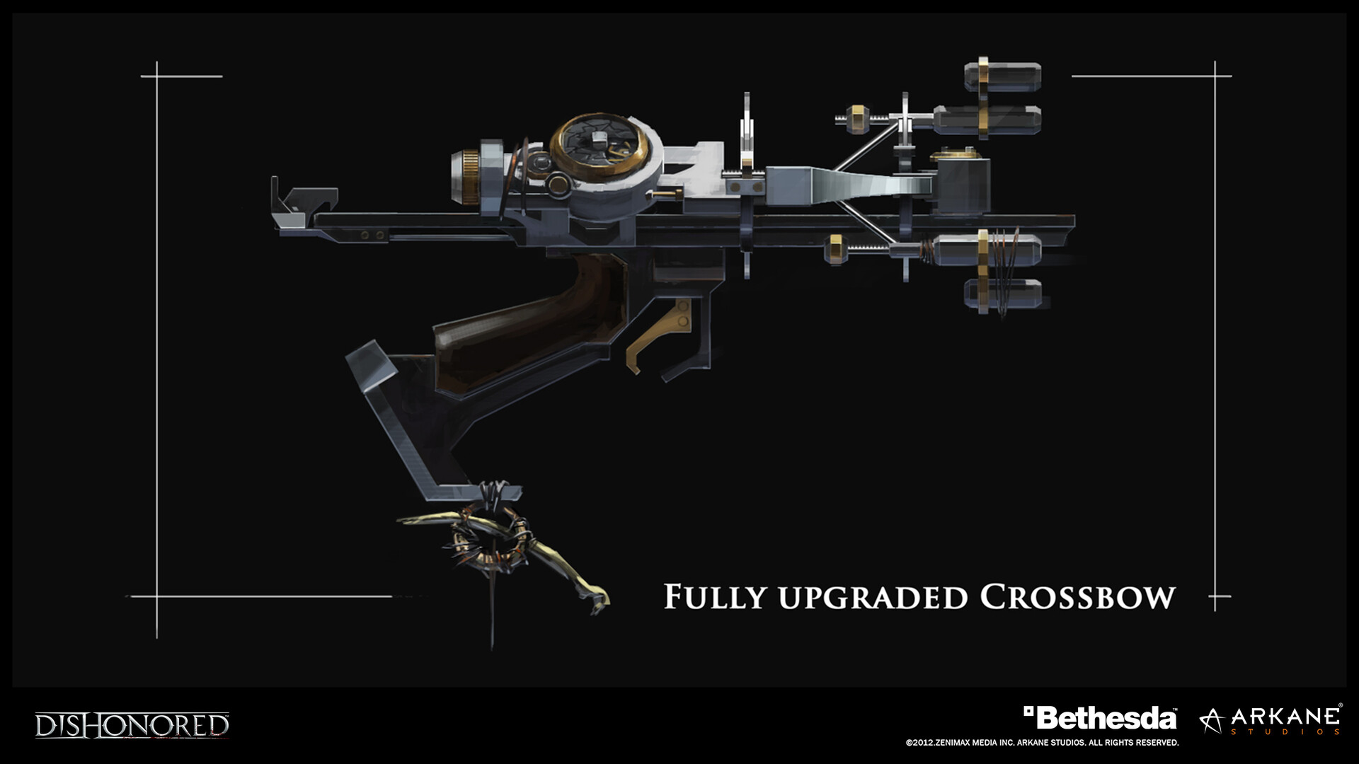 ArtStation - Weaponery - Corvo's Crossbow