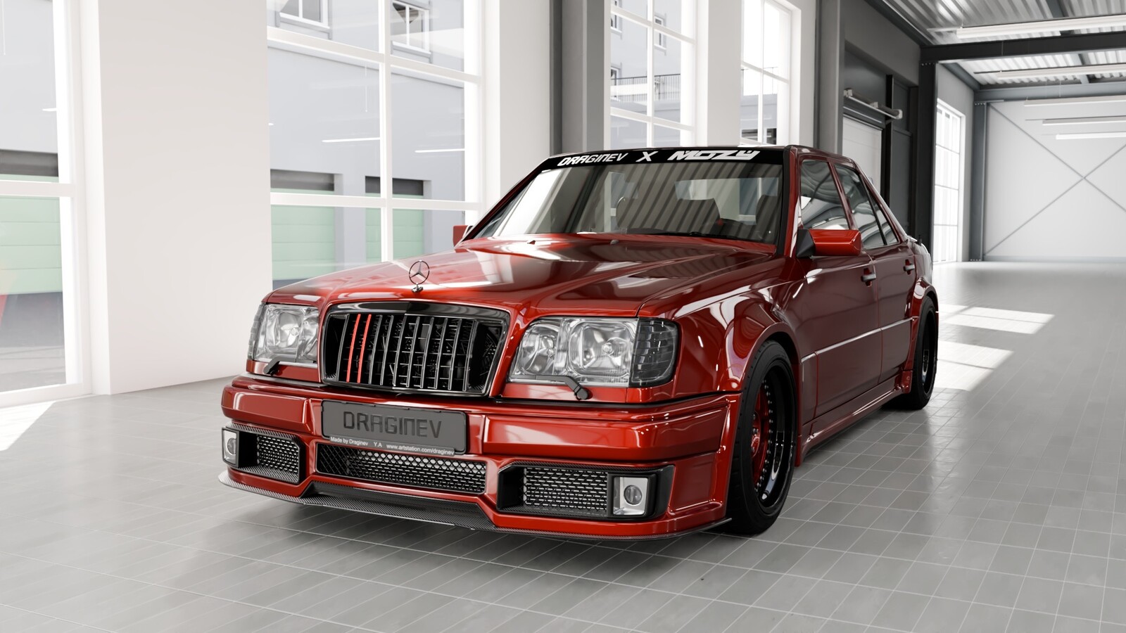 Yasser A. Muhsen - Mercedes-Benz E900 Undercover Rocket Facelift