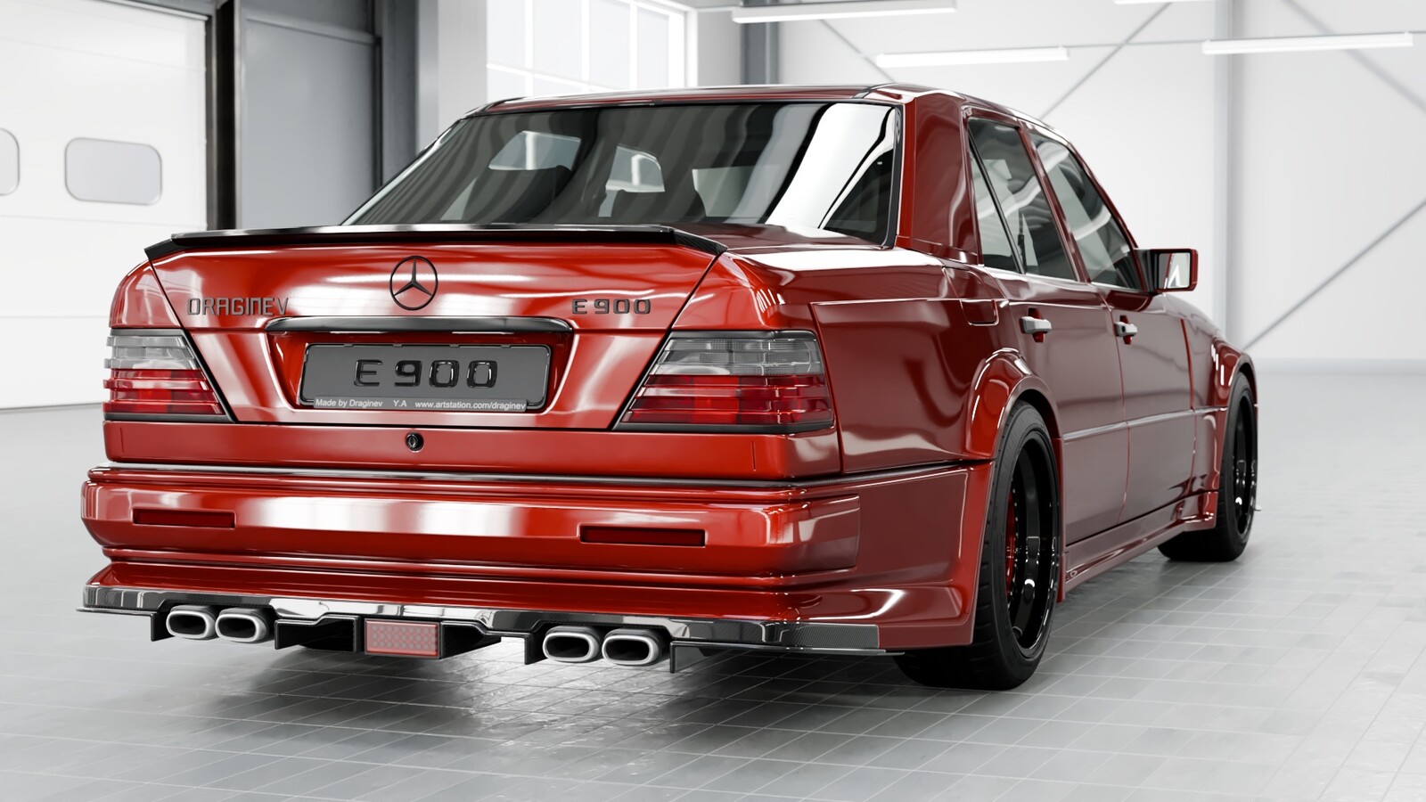 Yasser A. Muhsen - Mercedes-Benz E900 Undercover Rocket Facelift