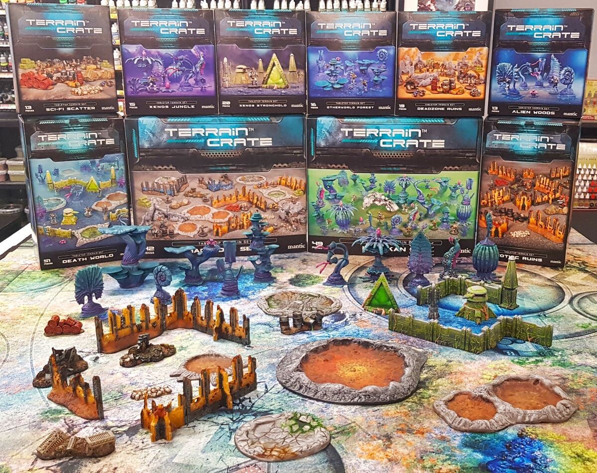 ArtStation - TERRAIN CRATE Vol.3 for Mantic Games