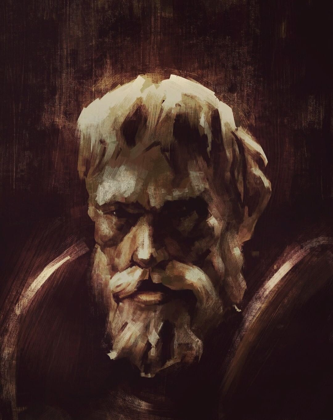 ArtStation - WARRIOR PORTRAIT PRACTICE