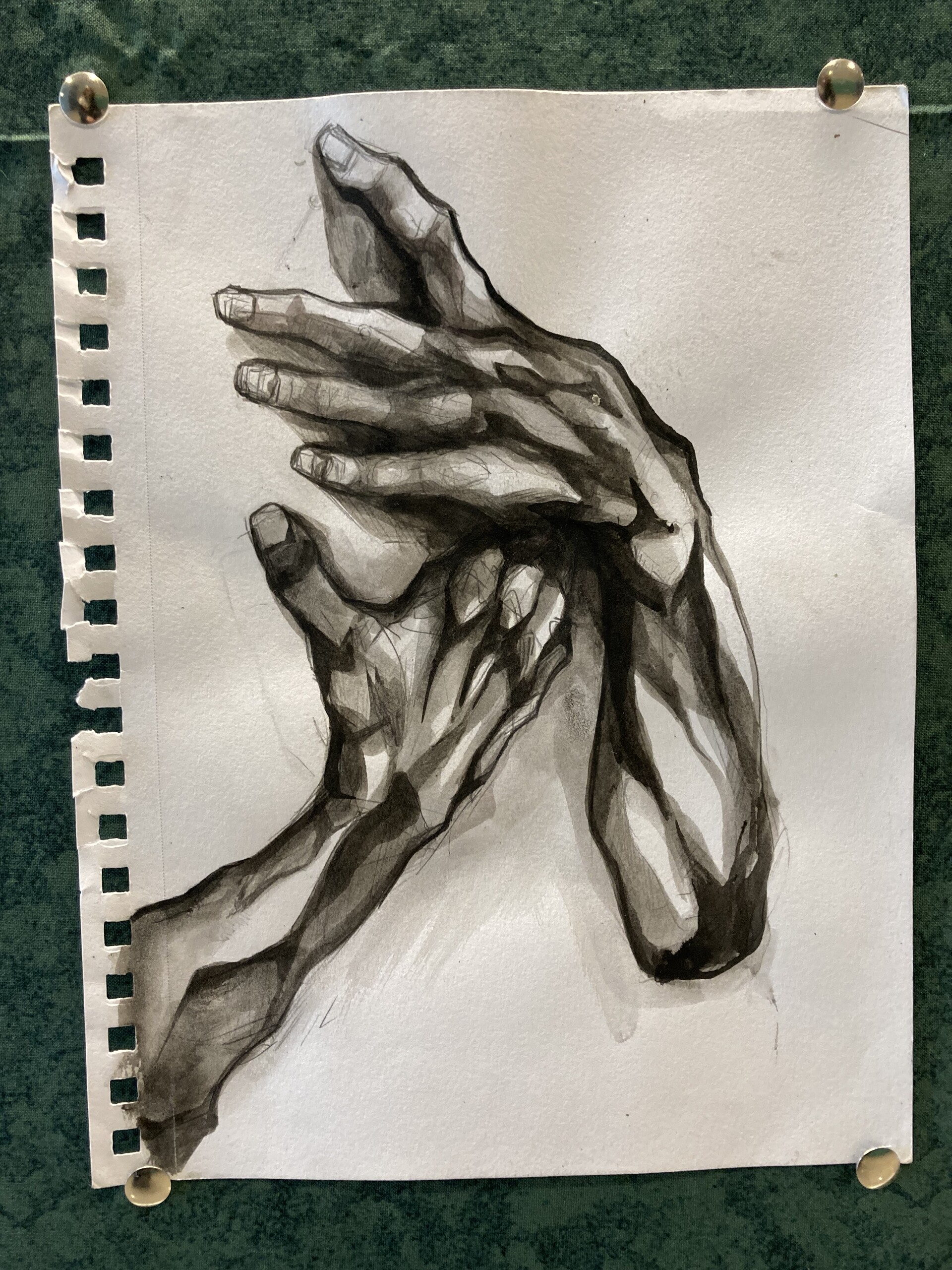 ArtStation - Hands in Ink