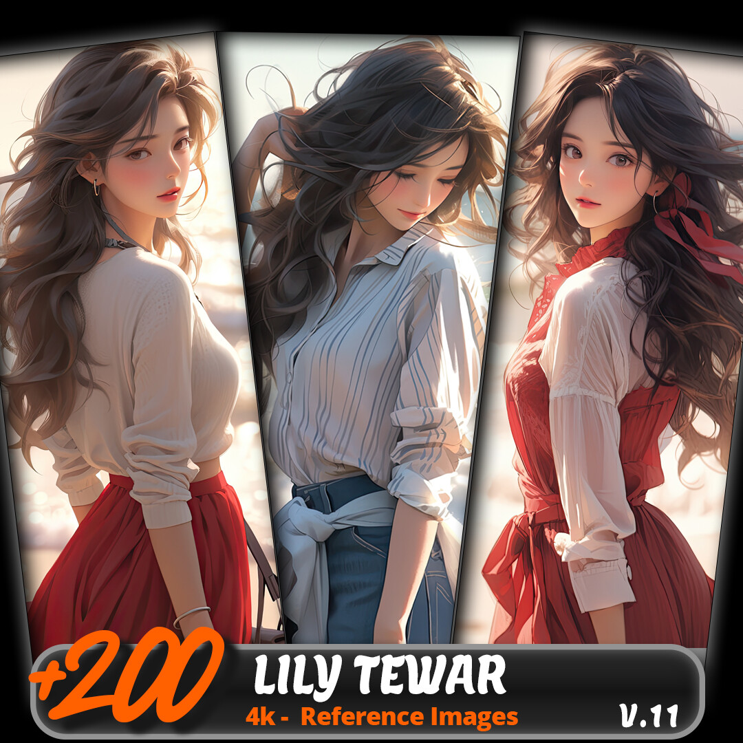 ArtStation - LILY TEWAR VOL. 11/ 4K/ Reference Image