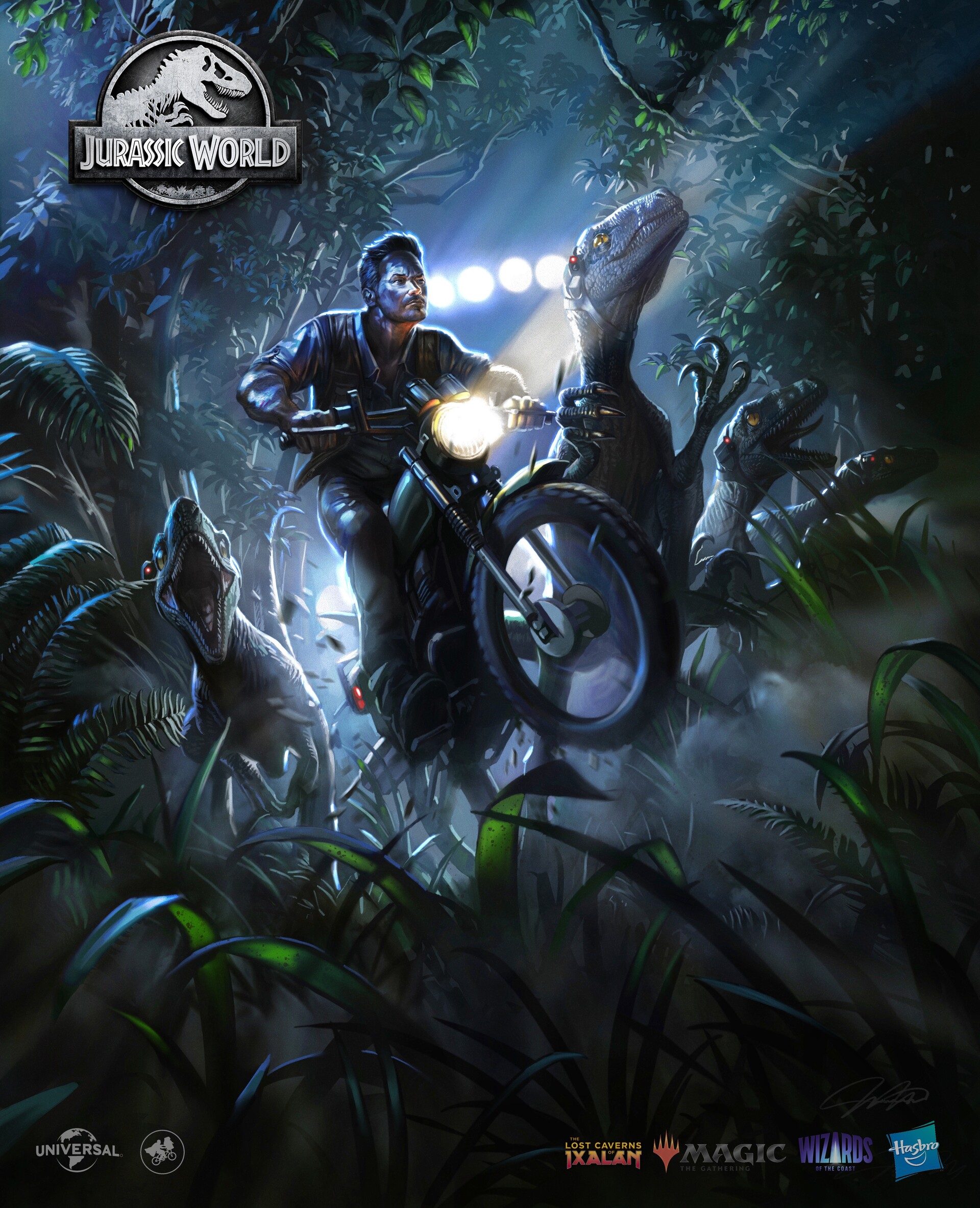 ArtStation - Owen Grady, Raptor Trainer