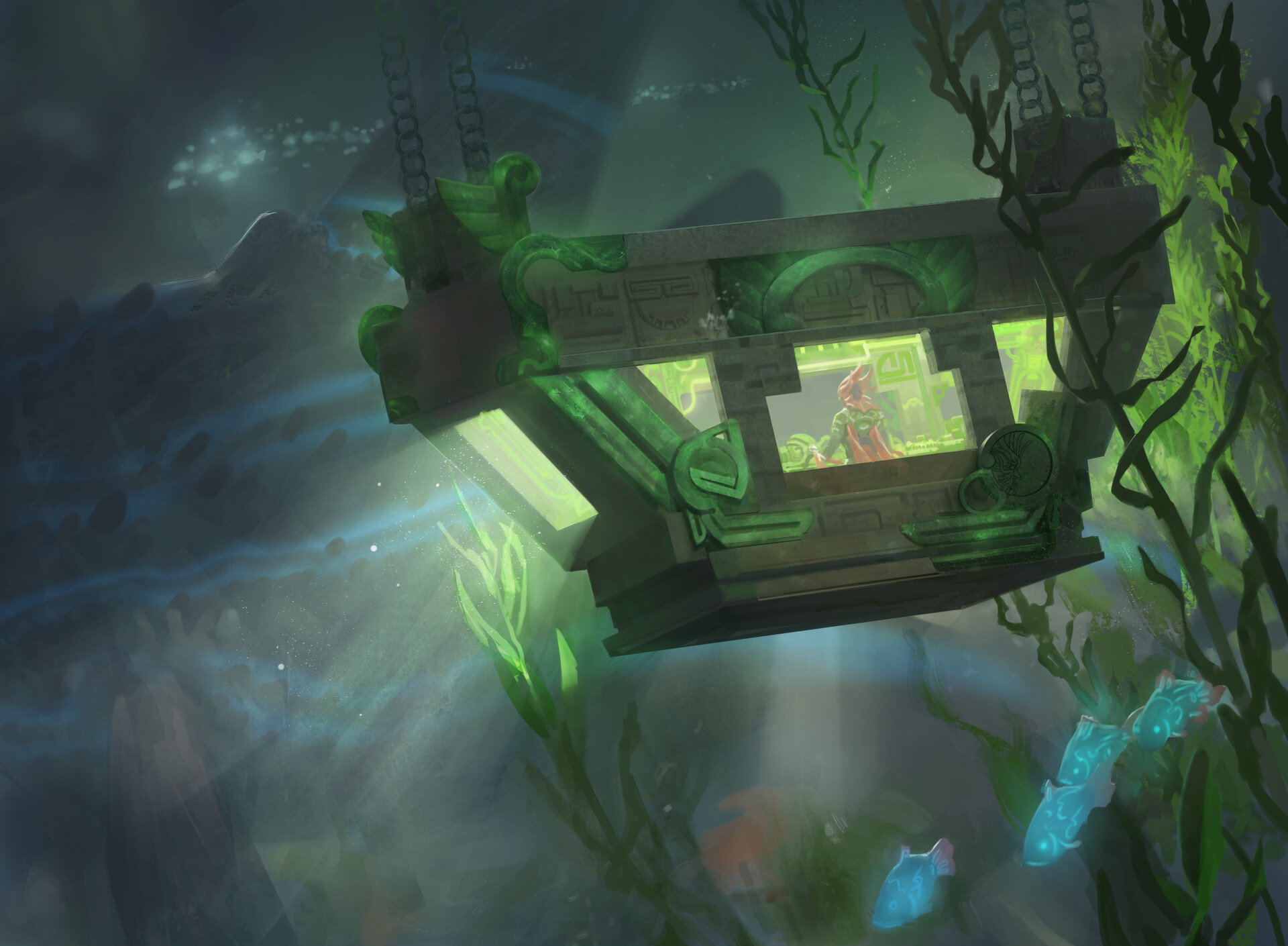 ArtStation - MTG: Watertight Gondola