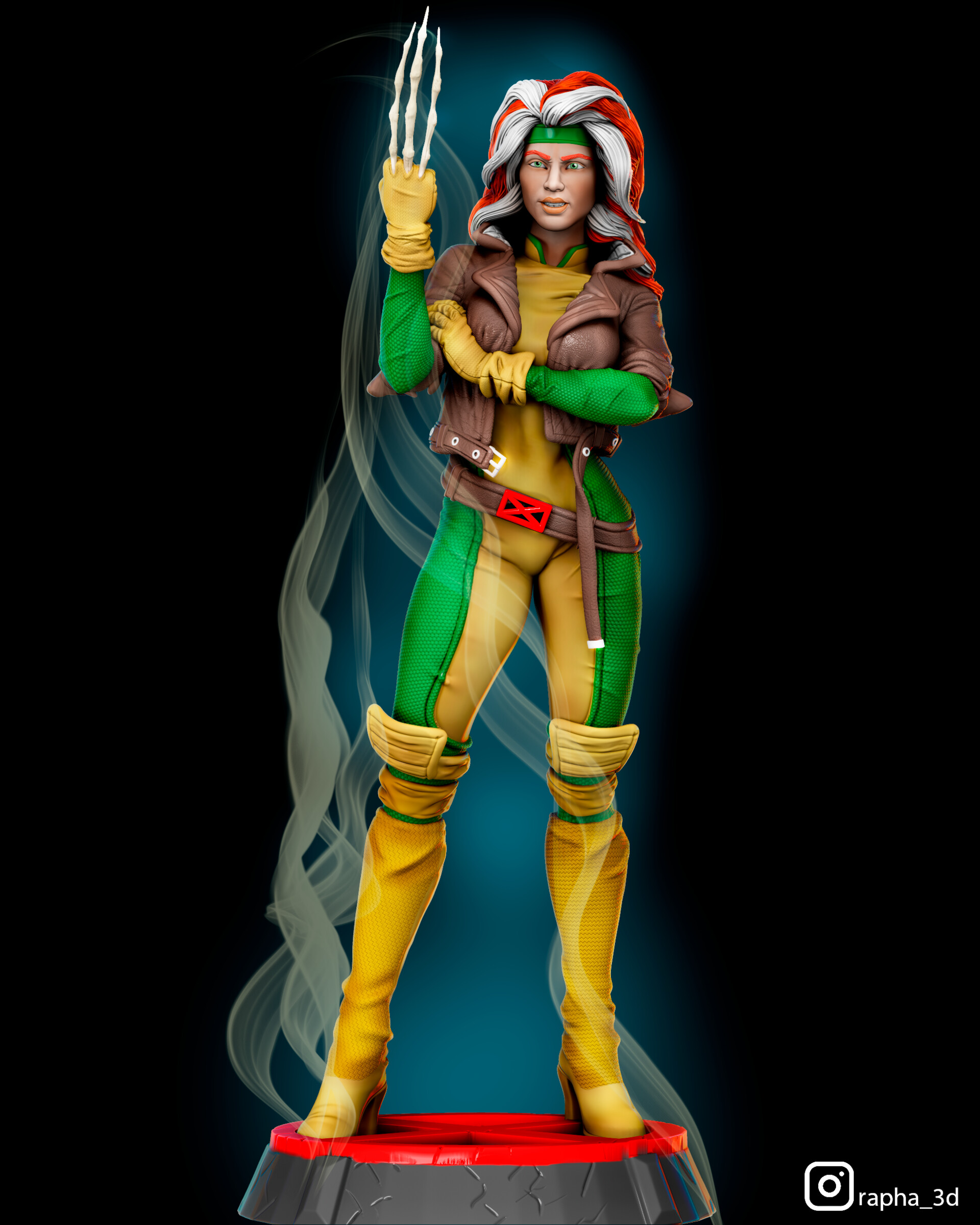 ArtStation - Rogue X-Men 92