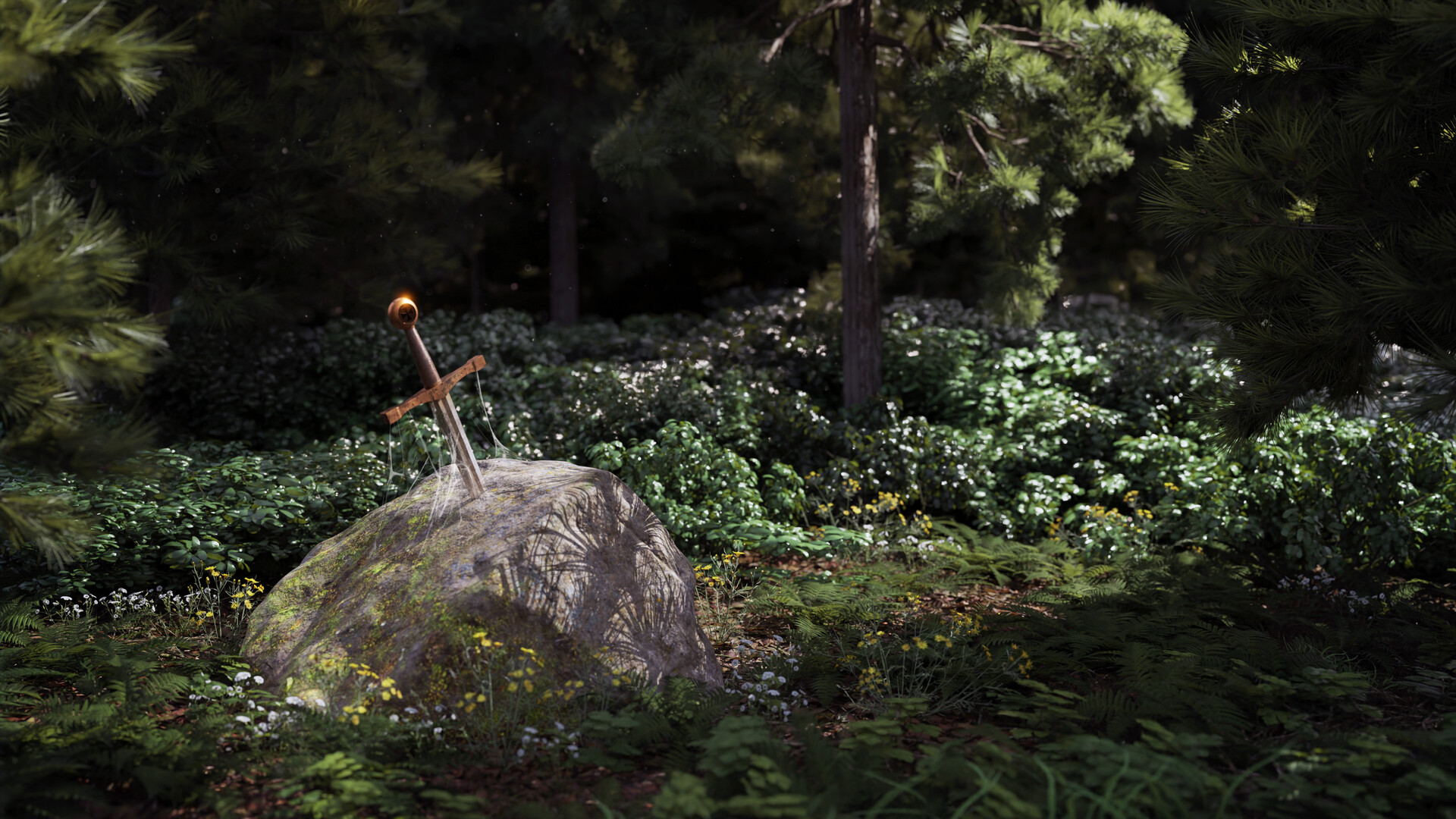 ArtStation - Sword in the Stone