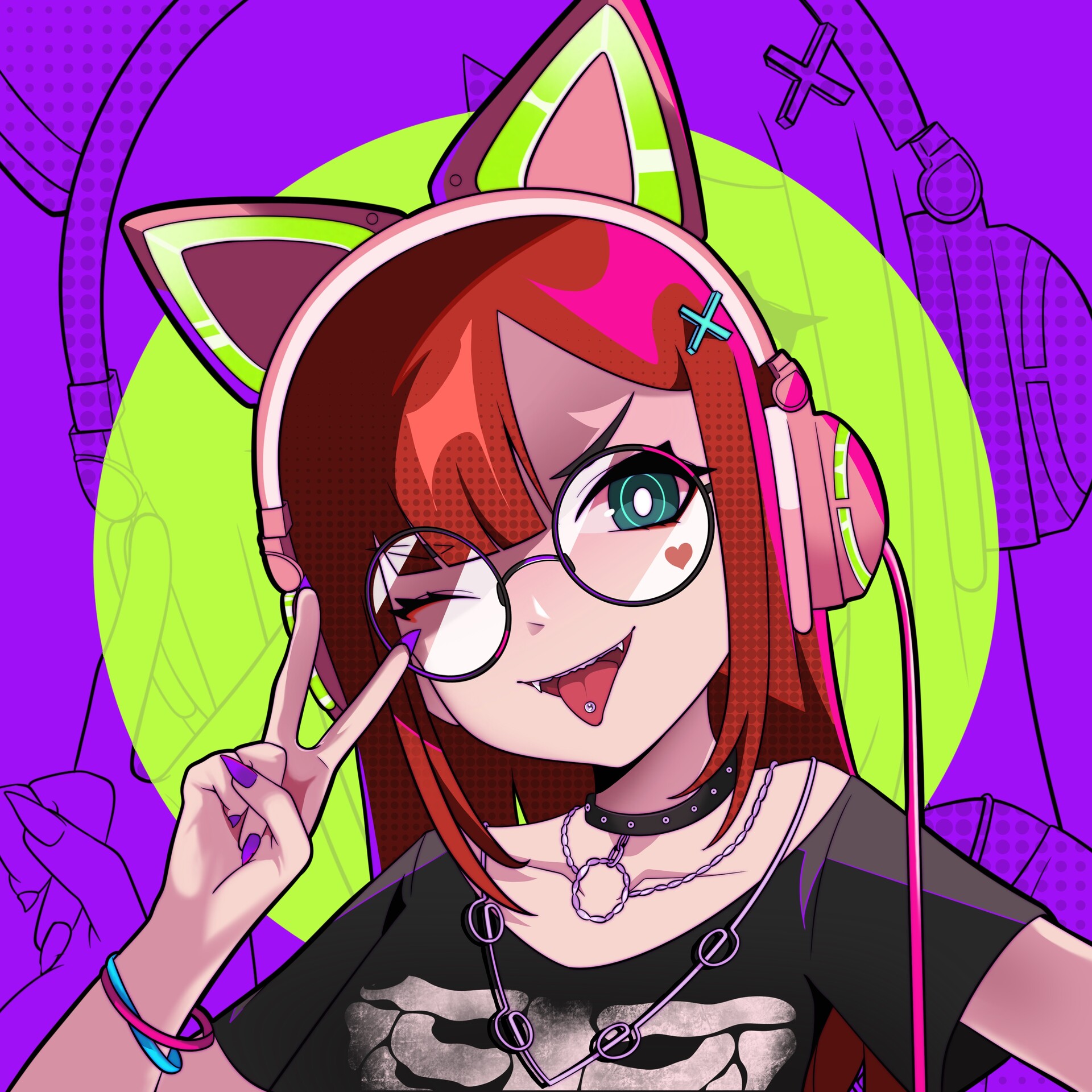 ArtStation - Gamer girl