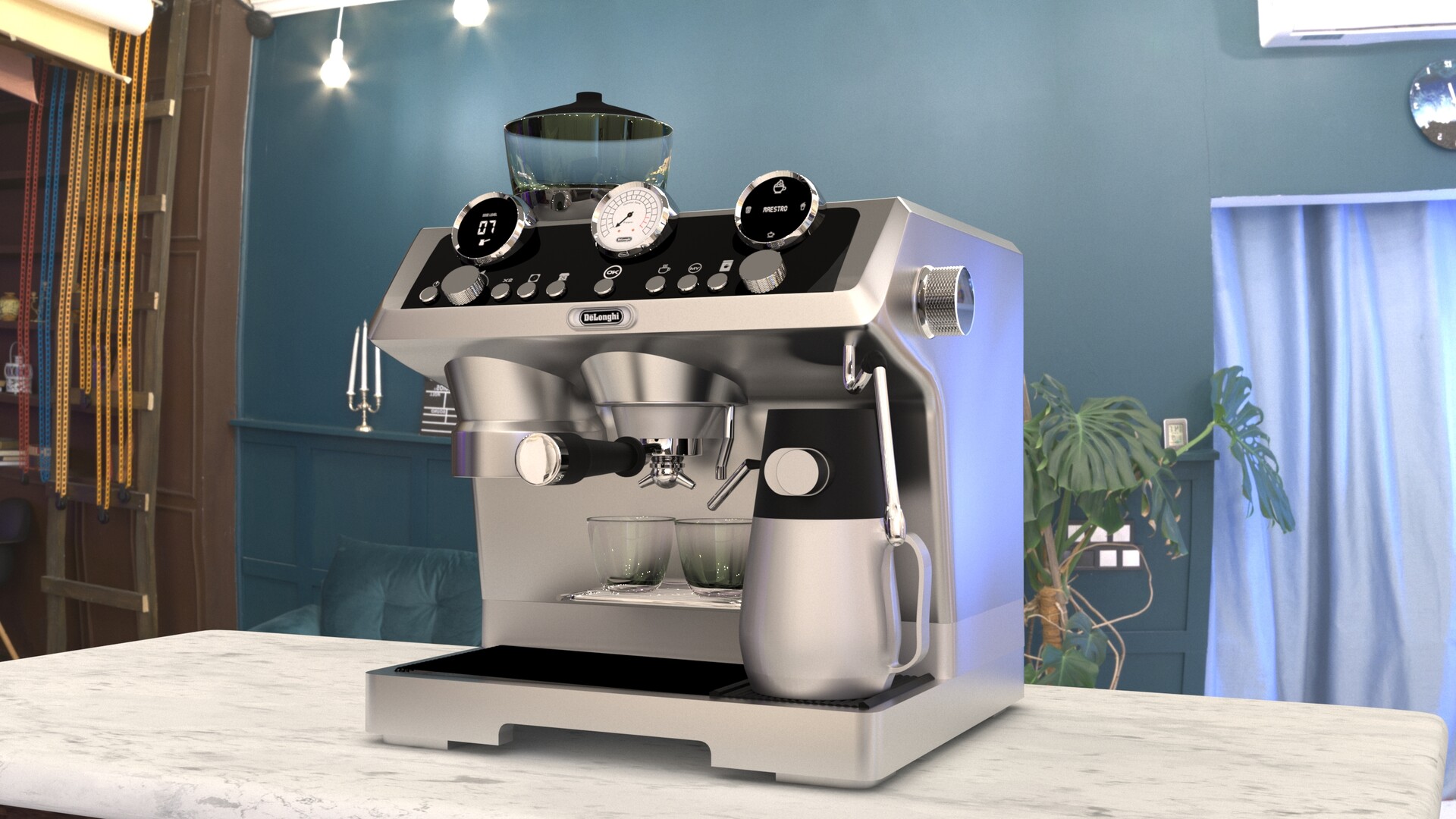 ArtStation - Coffee Machine Realistic Product