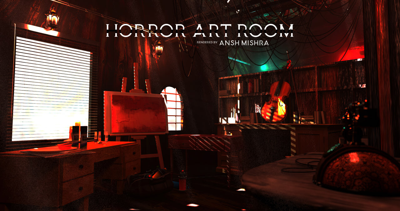 ArtStation - HORROR ART ROOM