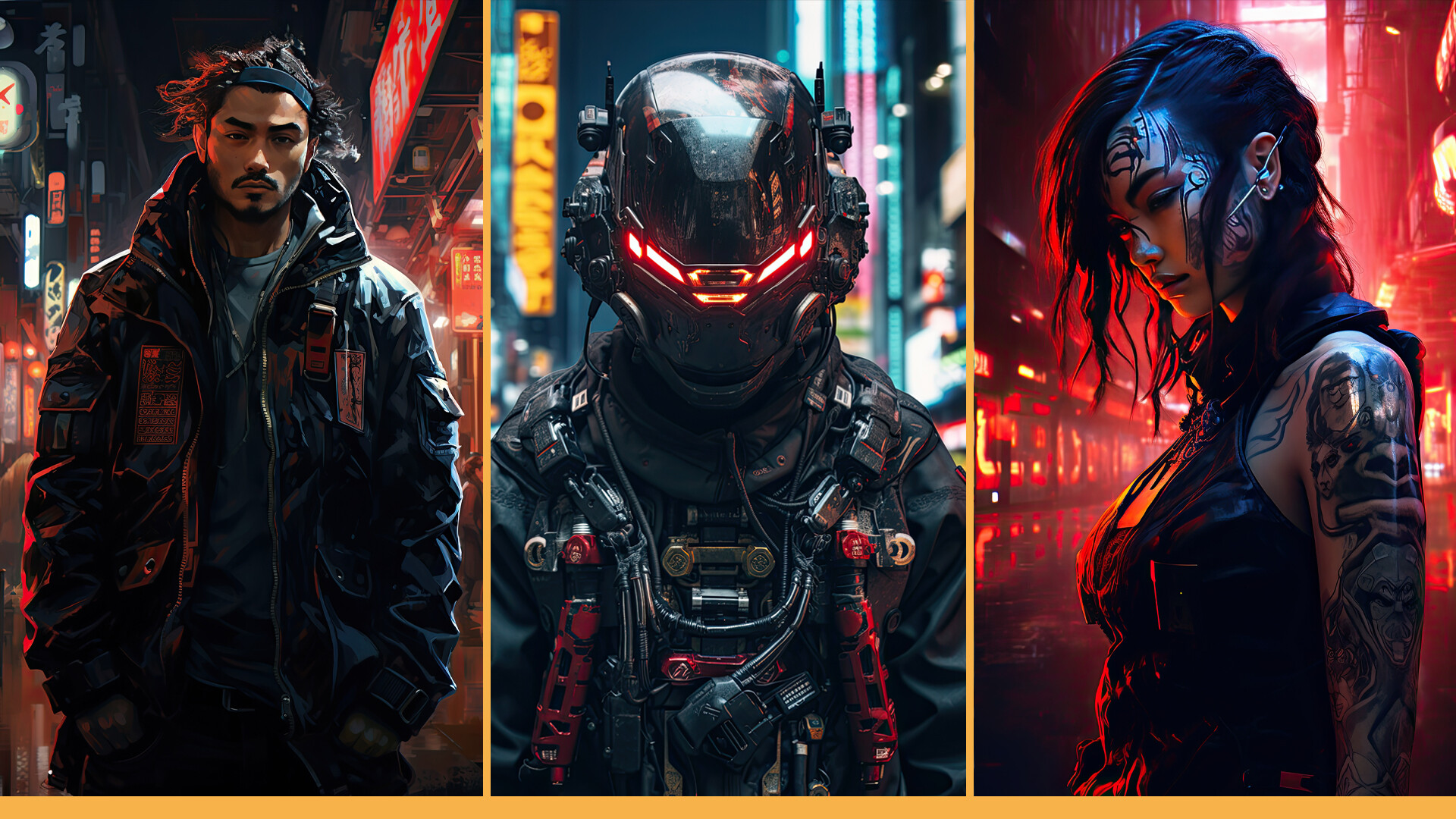 Artificial Dimension - 303 Asian Cyberpunk Character VOL12