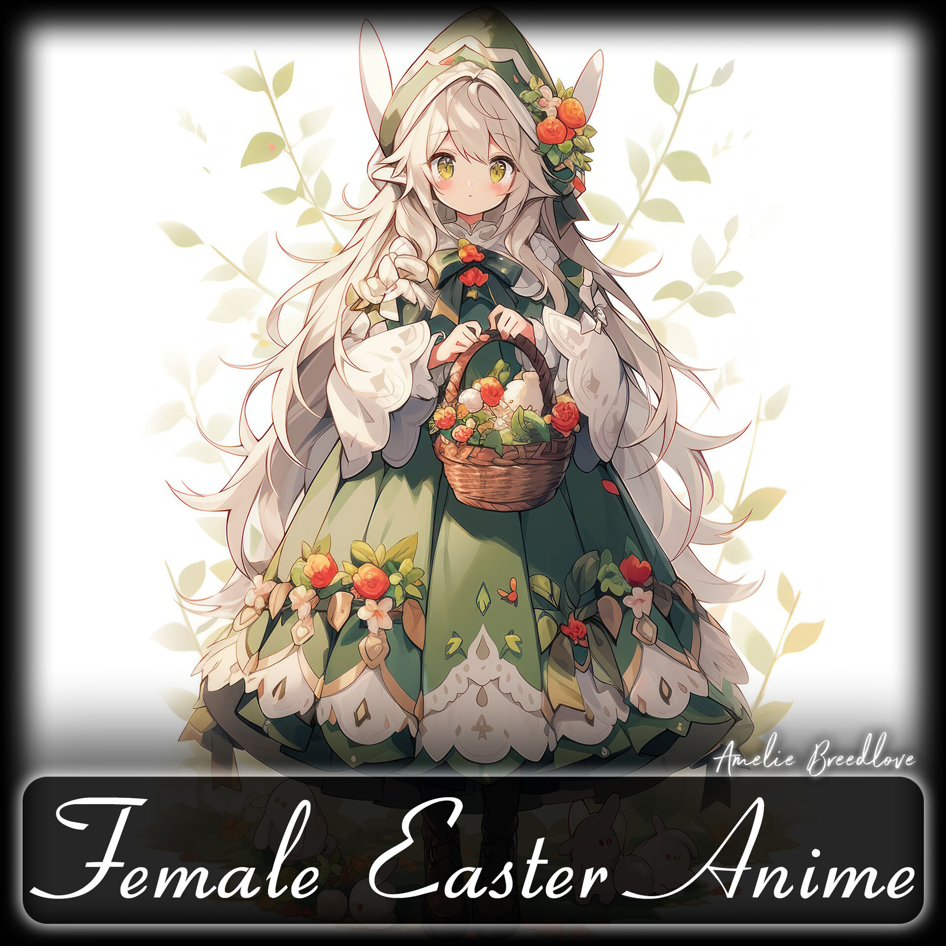 ArtStation - 200 Female Easter Anime (Full Body) Reference Pack | 4K ...