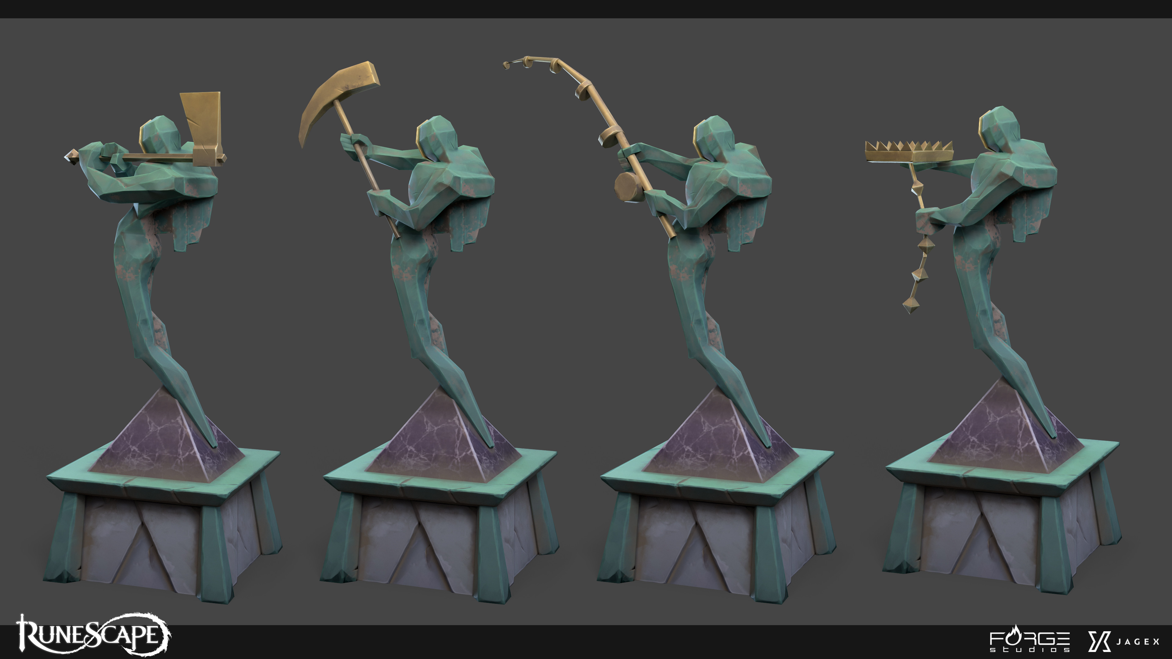 FORGE STUDIOS - Runescape - Zarosian Statue