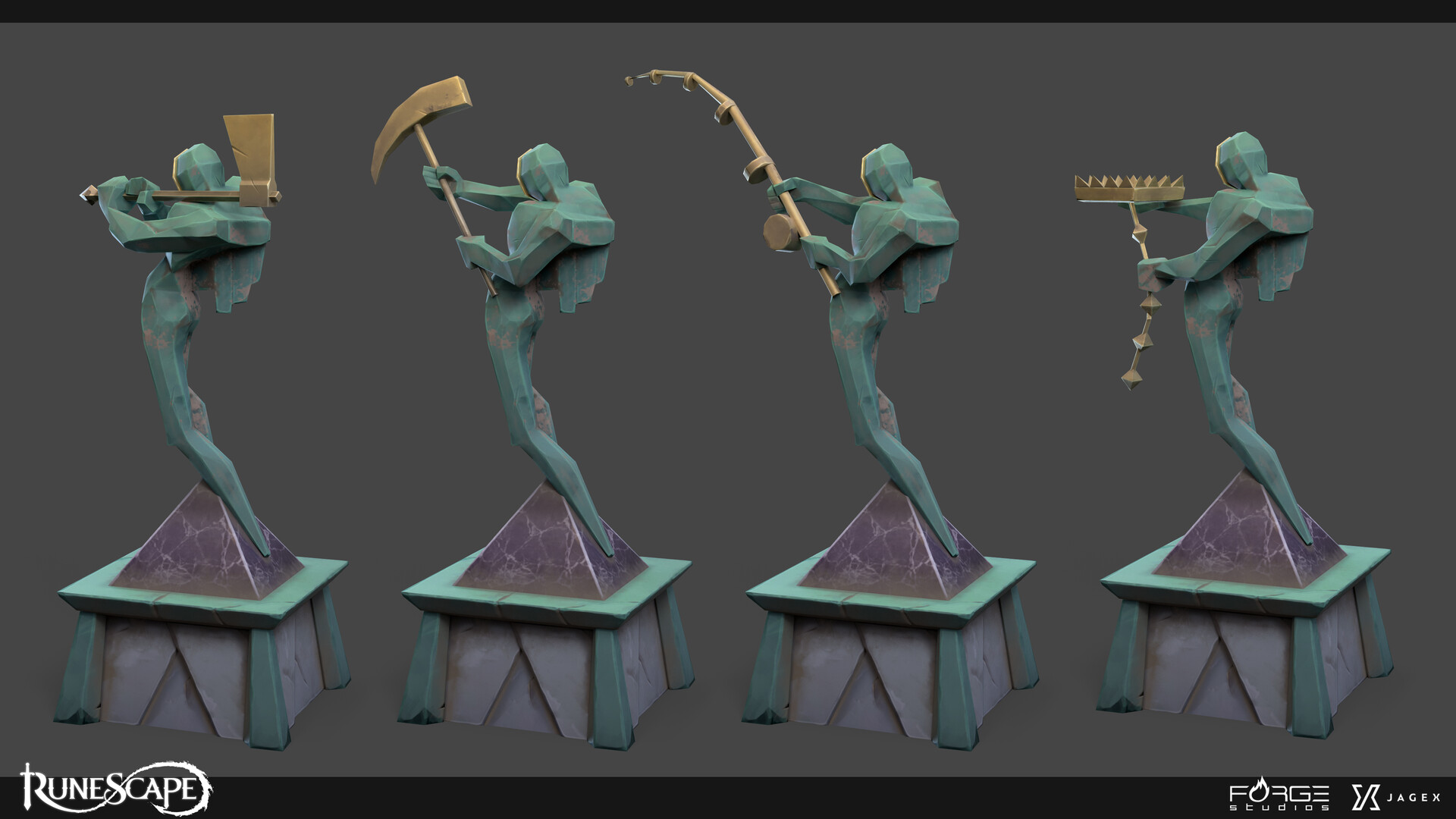 FORGE STUDIOS - Runescape - Zarosian Statue