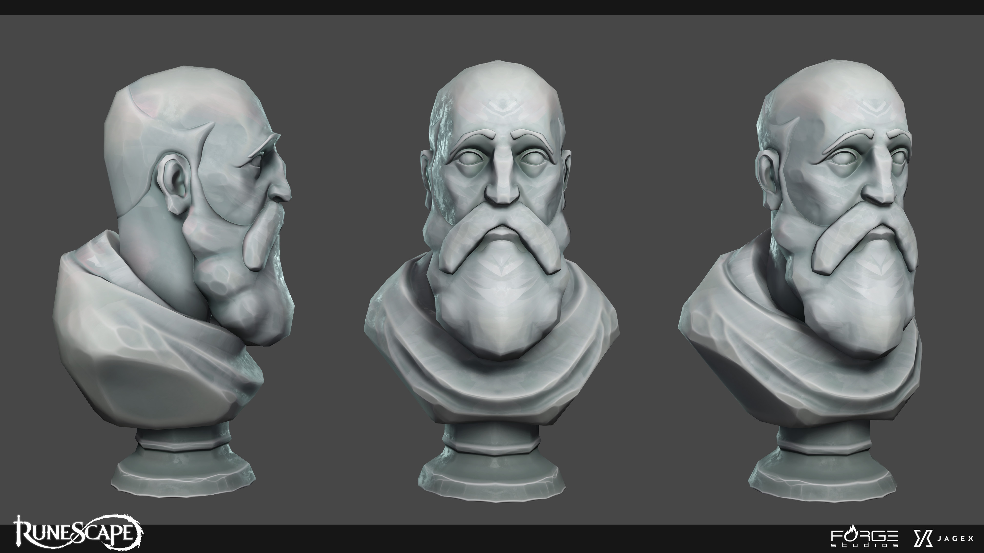 FORGE STUDIOS - Runescape - Stylized Statue