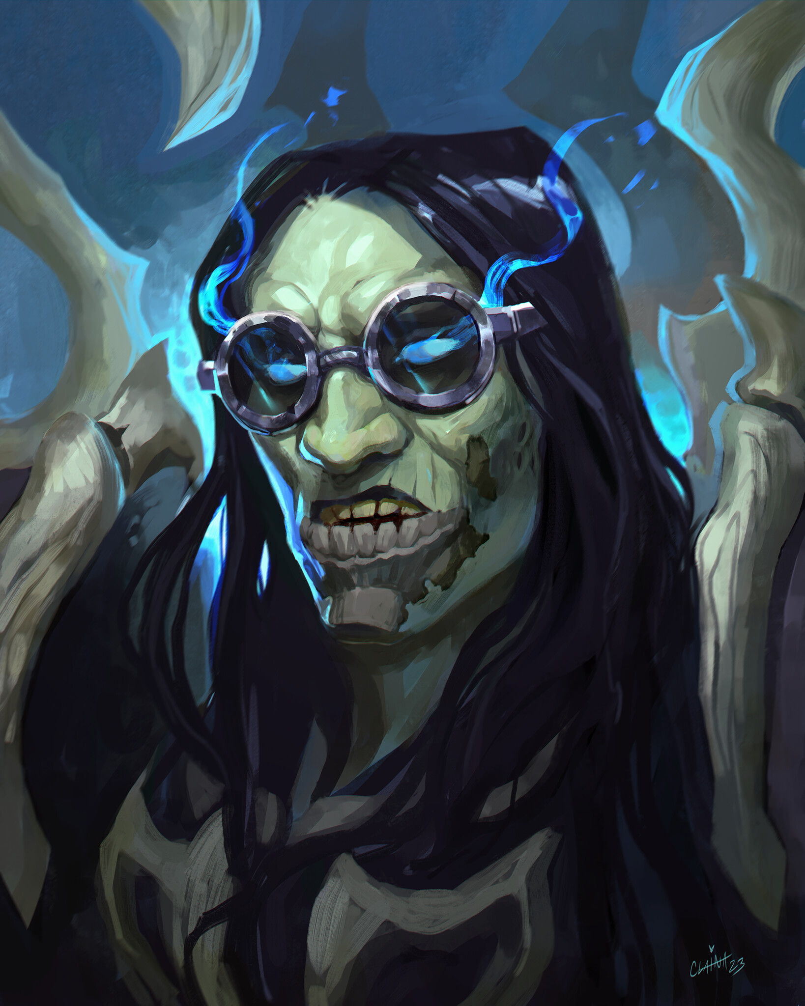 ArtStation - Undead Portrait