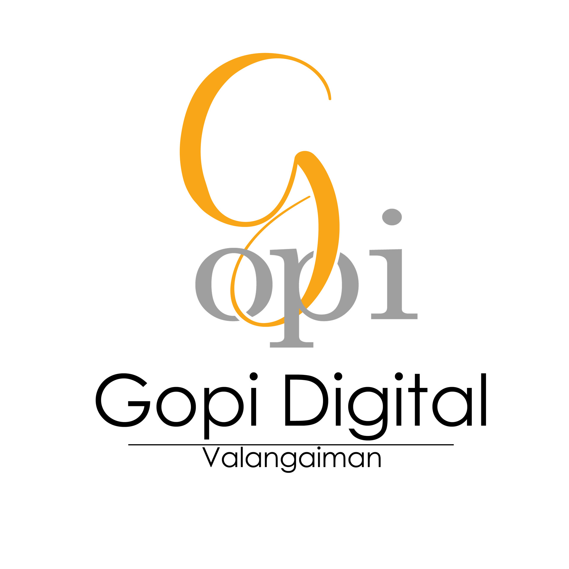 ArtStation - Gopi Logo